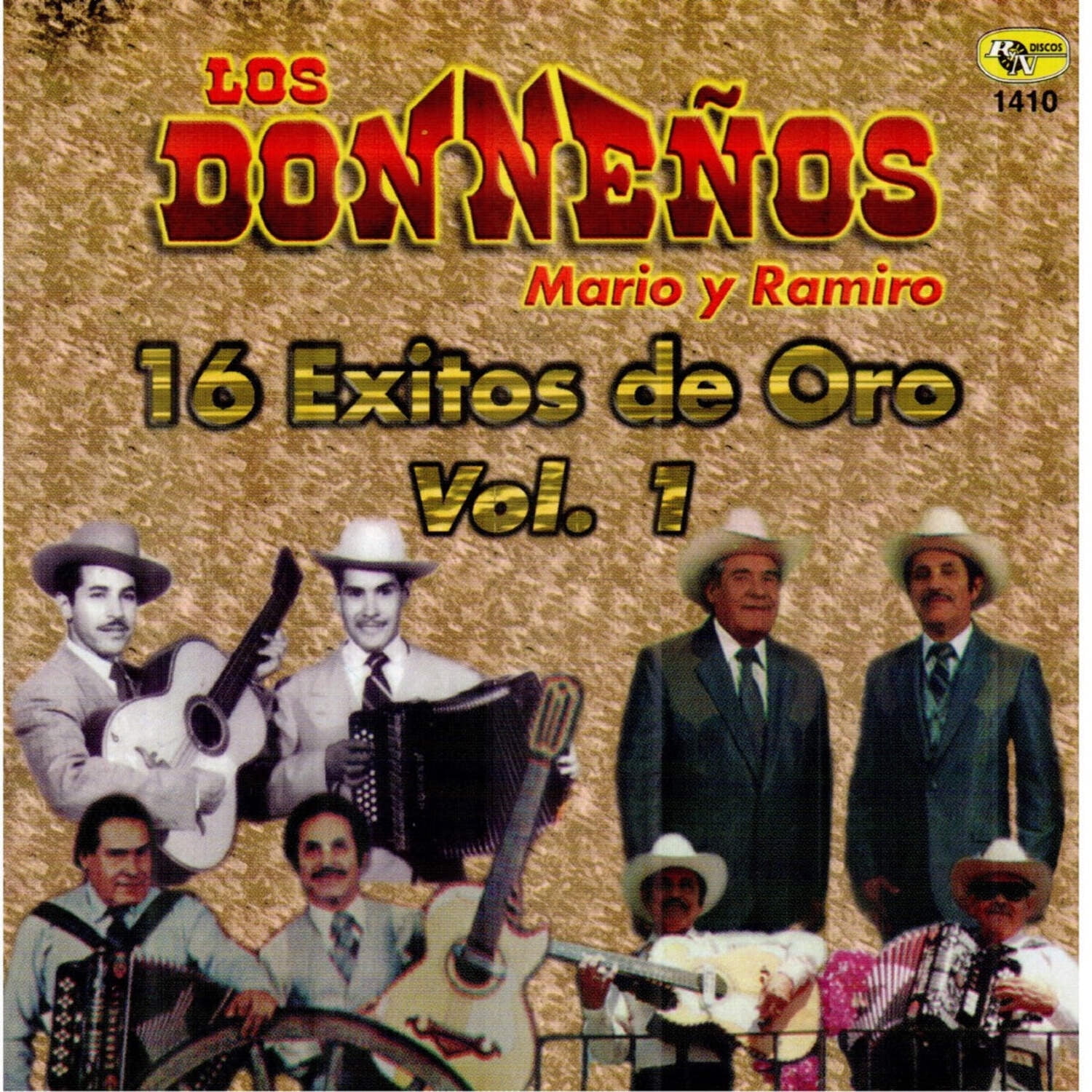 Los Donneños De Ramiro Cavazos - 16 Exitos De Oro Vol. 1 (CD) - Walmart.com