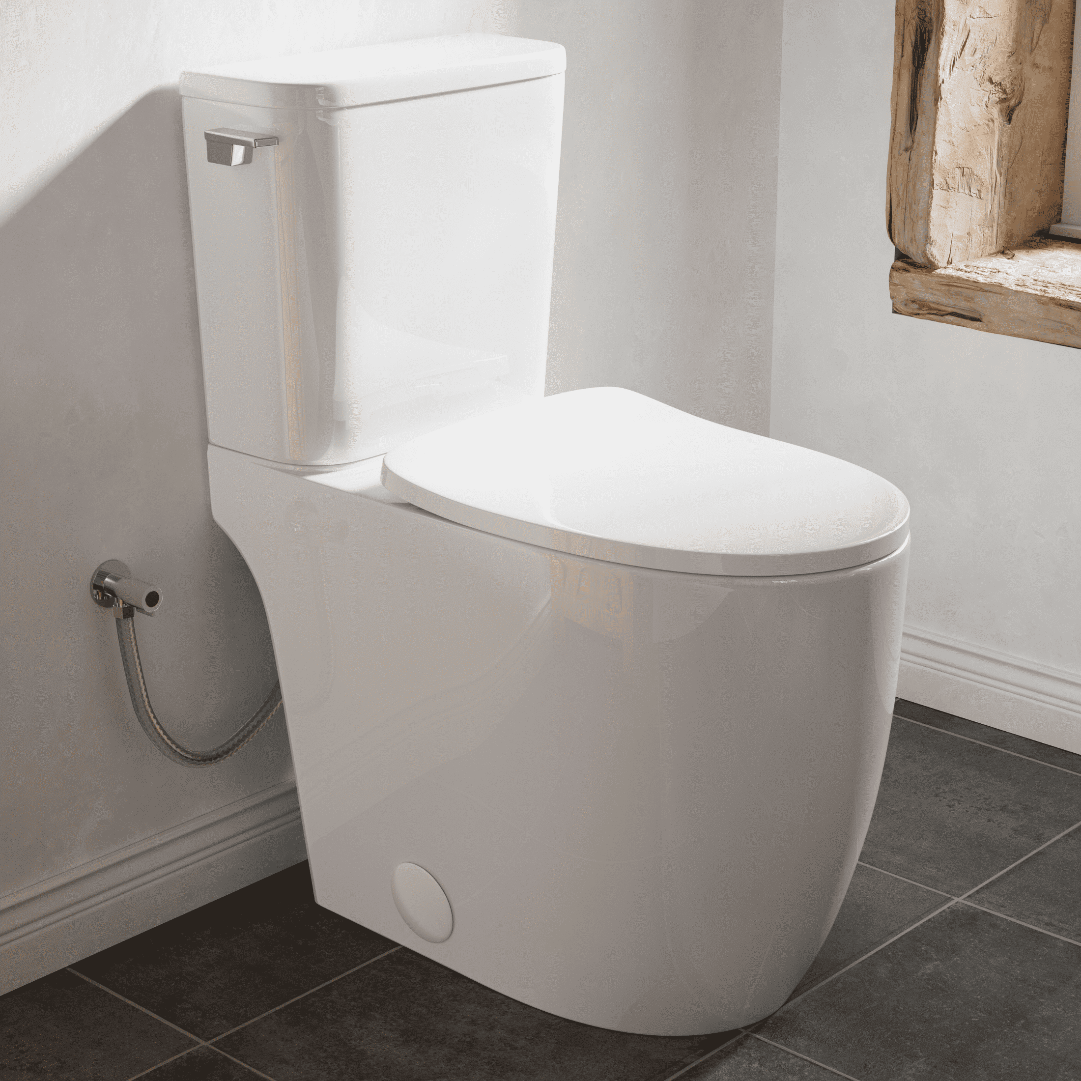 Los Flexi 21" Extra Tall Toilet for Seniors, ADA Compliant Two-Piece ...