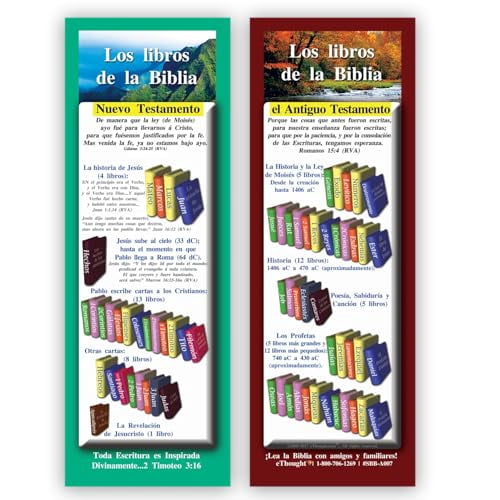 Los Libros de la Biblia - Books of the Bible in Spanish - Set of 25 ...