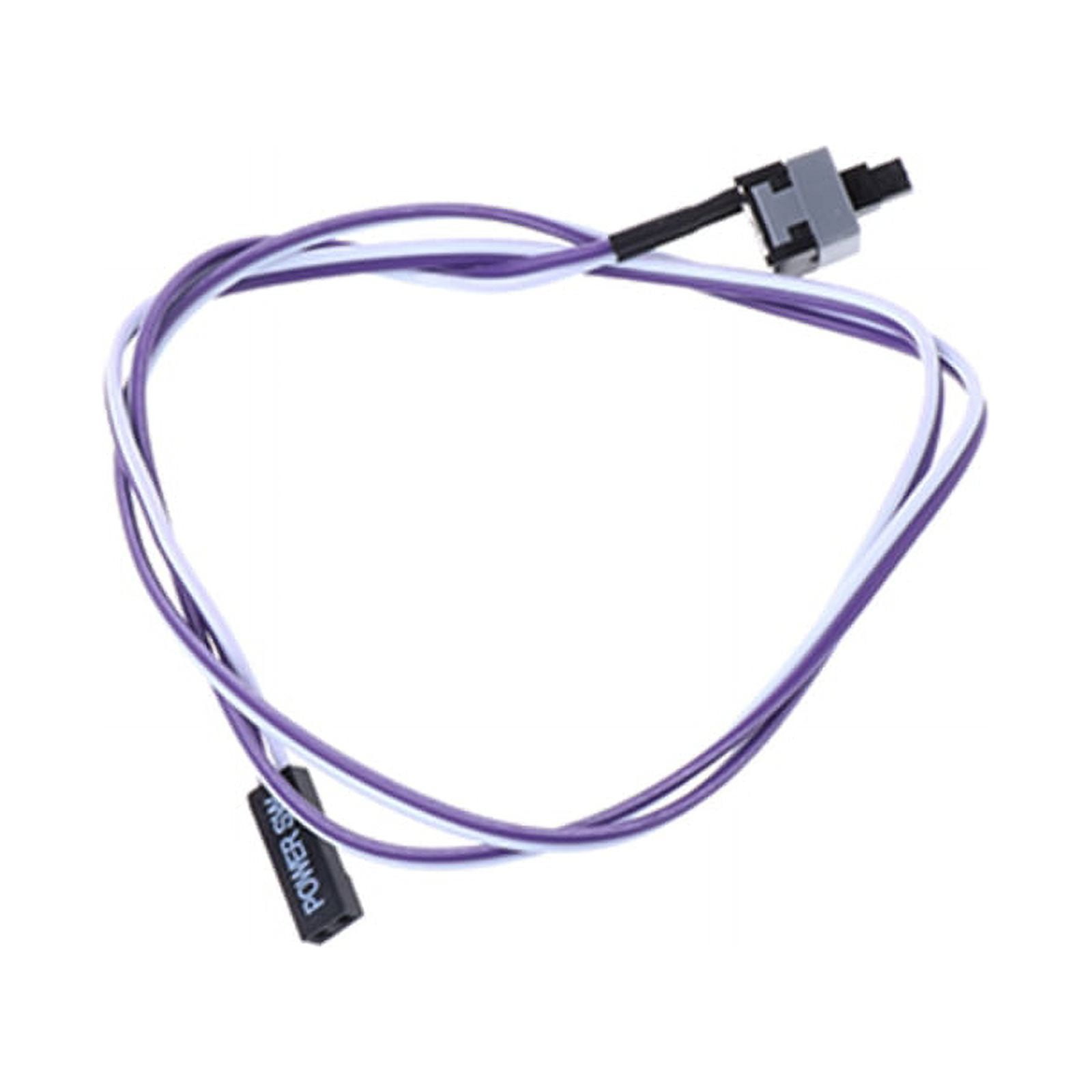 Los PC Computer Desktop ATX Power On Supply Reset Cable Cord Switch ...