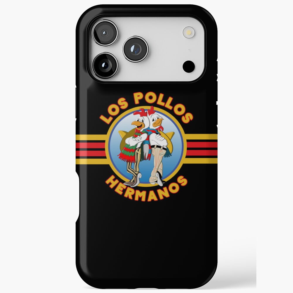 Los Pollos Hermanos Chicken Art iPhone Case 17 through 11 Pro Max ...