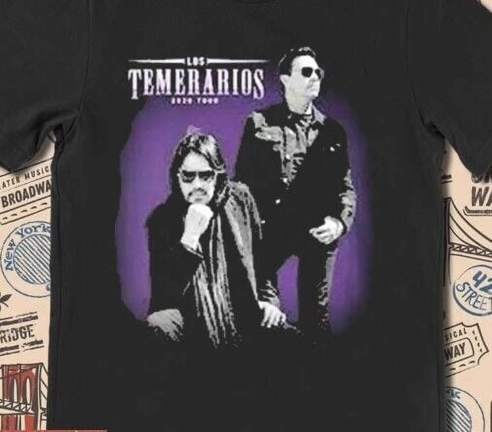 Los Temerarios 2024 tour photos t-shirt Gift for Fans Shirts - Walmart.com