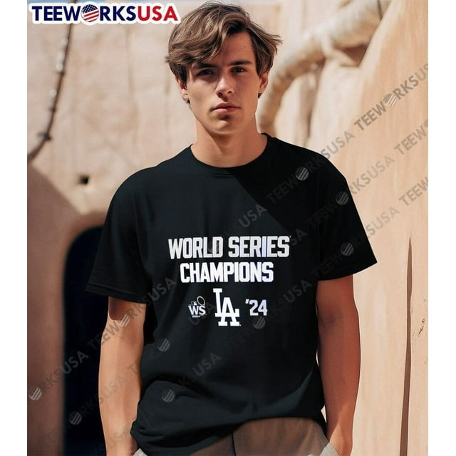Los-angeles-dodgers-2024-world-series-champions-design-unisex-t-shirt ...
