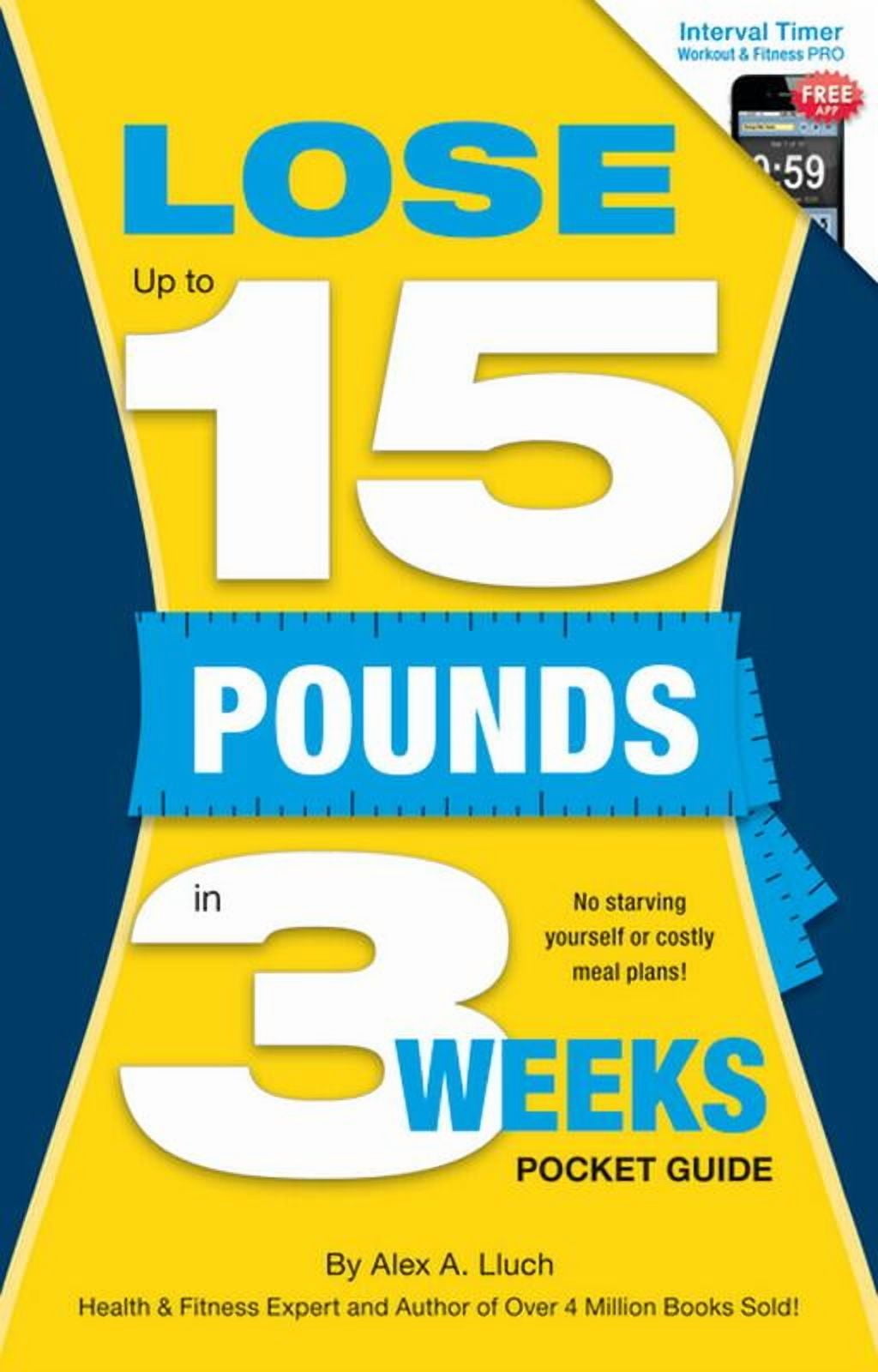 Lose Up to 15 Pounds in 3 Weeks Pocket Guide, (Paperback) - Walmart.com