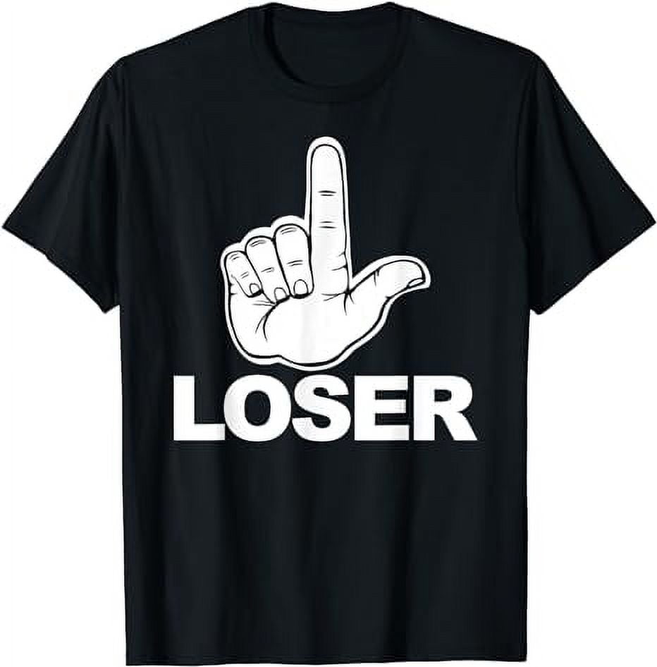 Loser "L" Hand Sign funny Loser Hand Sign T-Shirt - Walmart.com