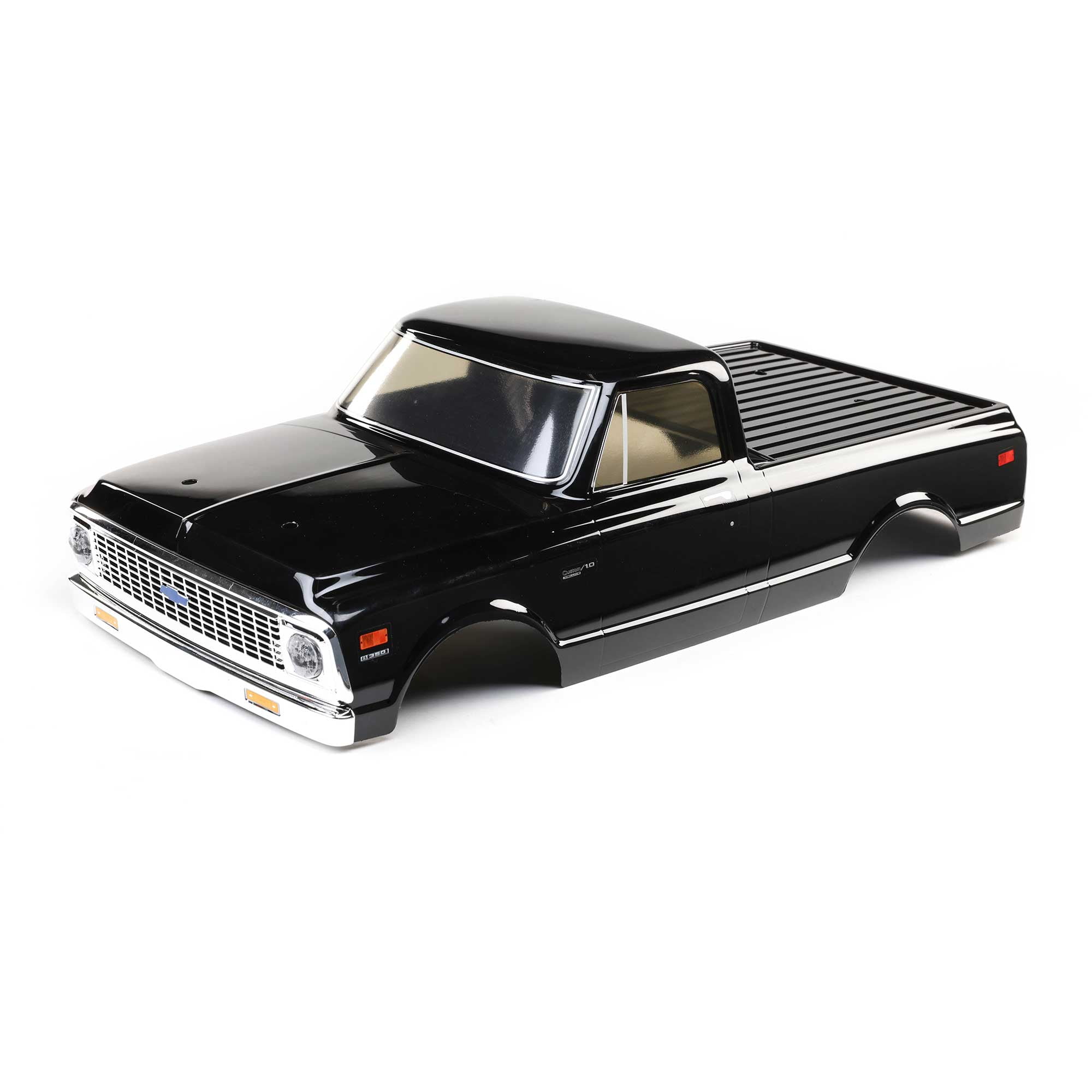 Free Shipping! Losi 1972 Chevy C10 Pickup Body Set Black V100 LOS230101 ...