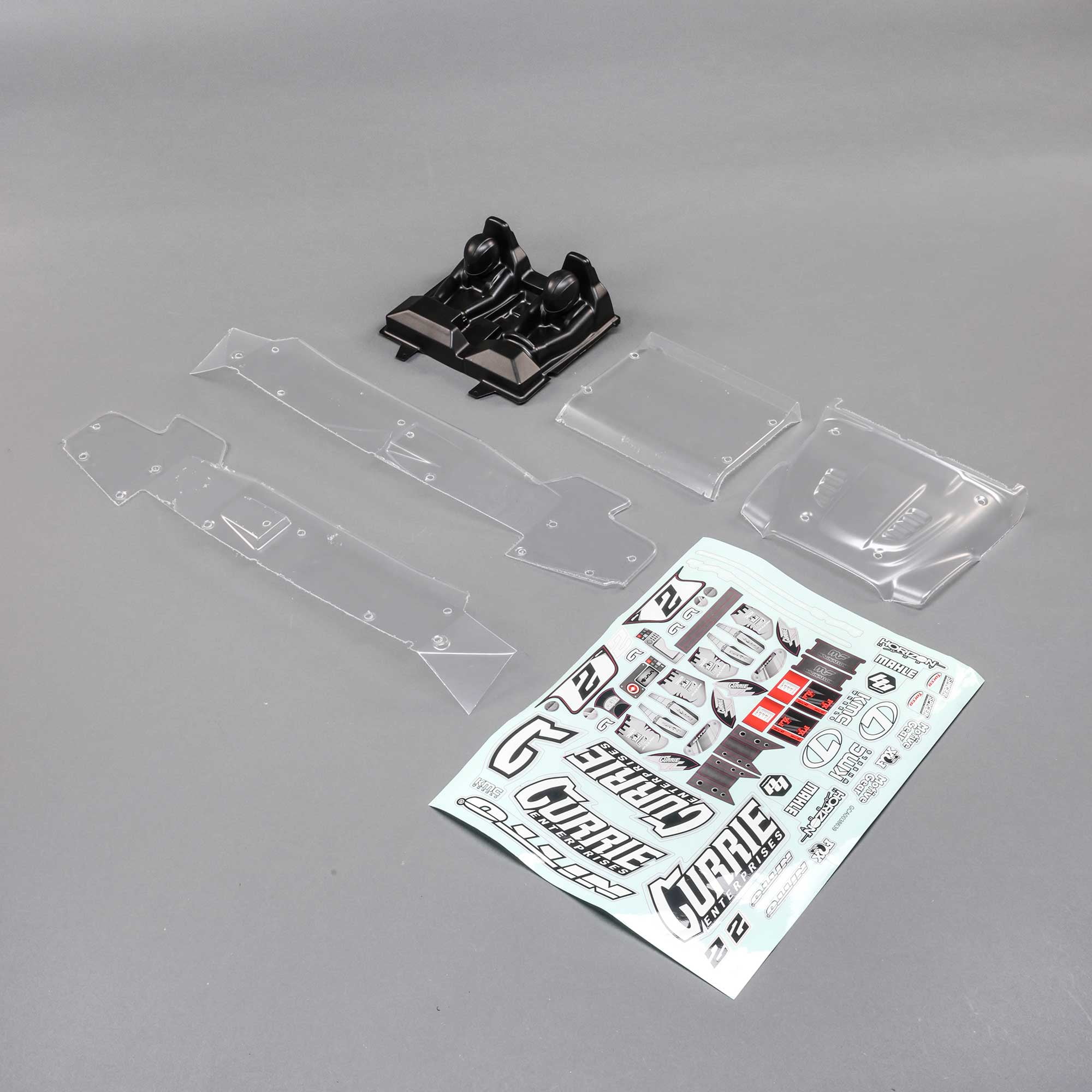 Losi Body/Driver Set Clear Hammer Rey LOS230100 Car/Truck Bodies wings ...