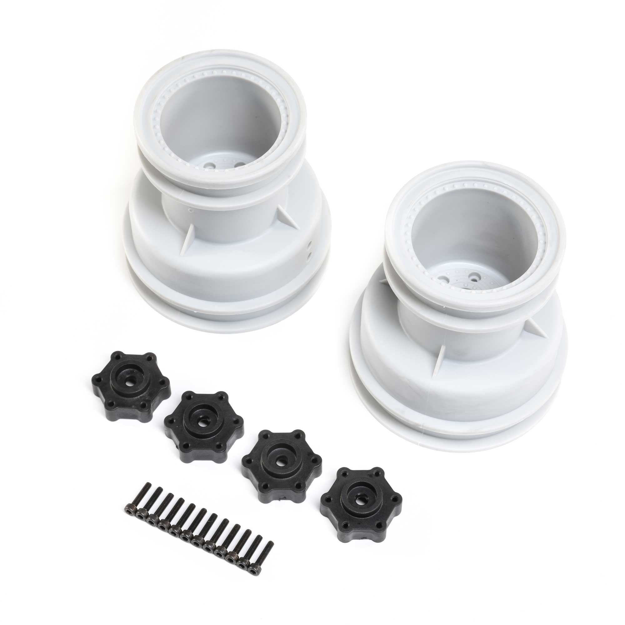 Losi MT Wheel Silver 2 LMT LOS43033 RC Tire - Walmart.com