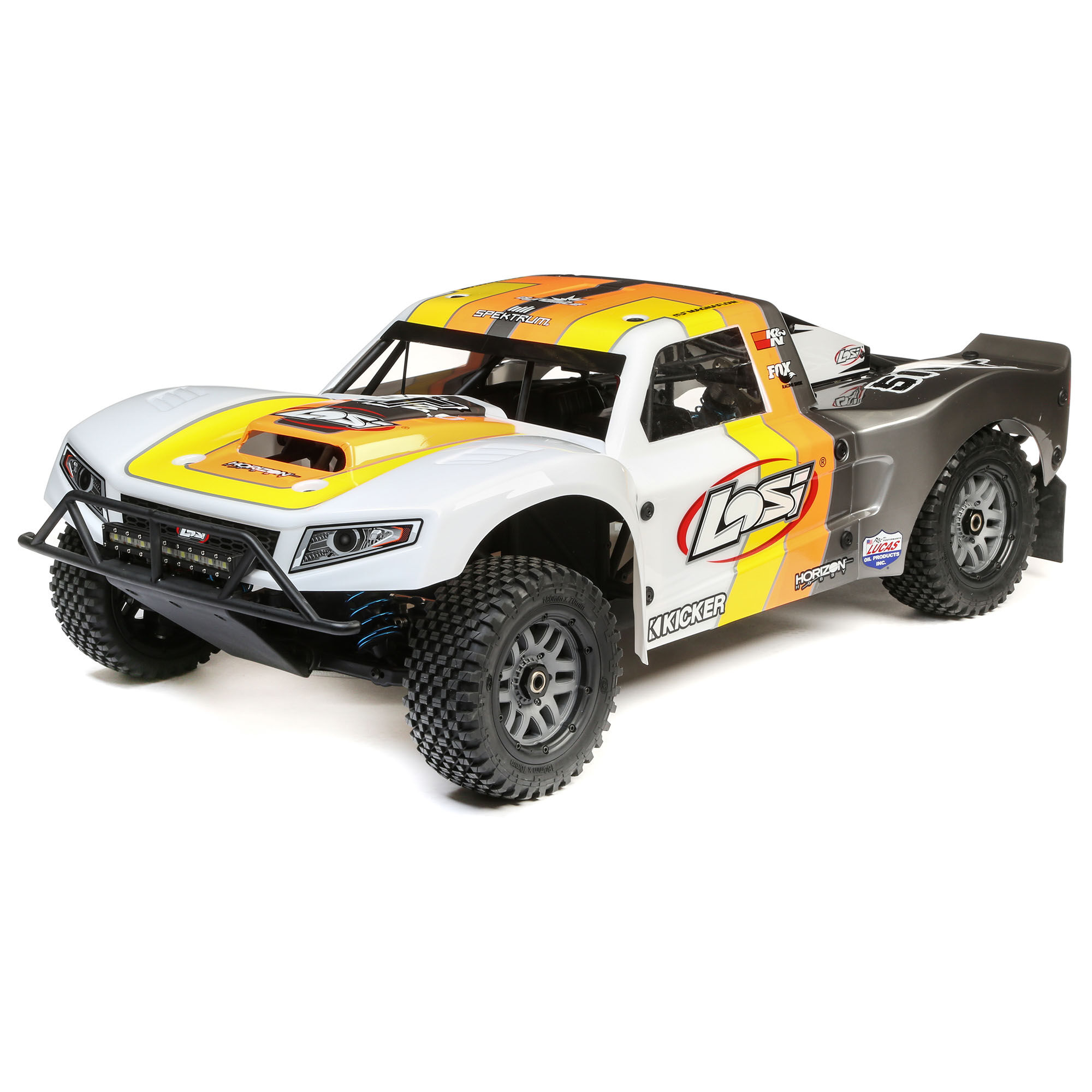 Losi RC Truck 1/5 5IVE-T 2.0 V2 4 Wheel Drive SCT Gas BND Transmitter ...