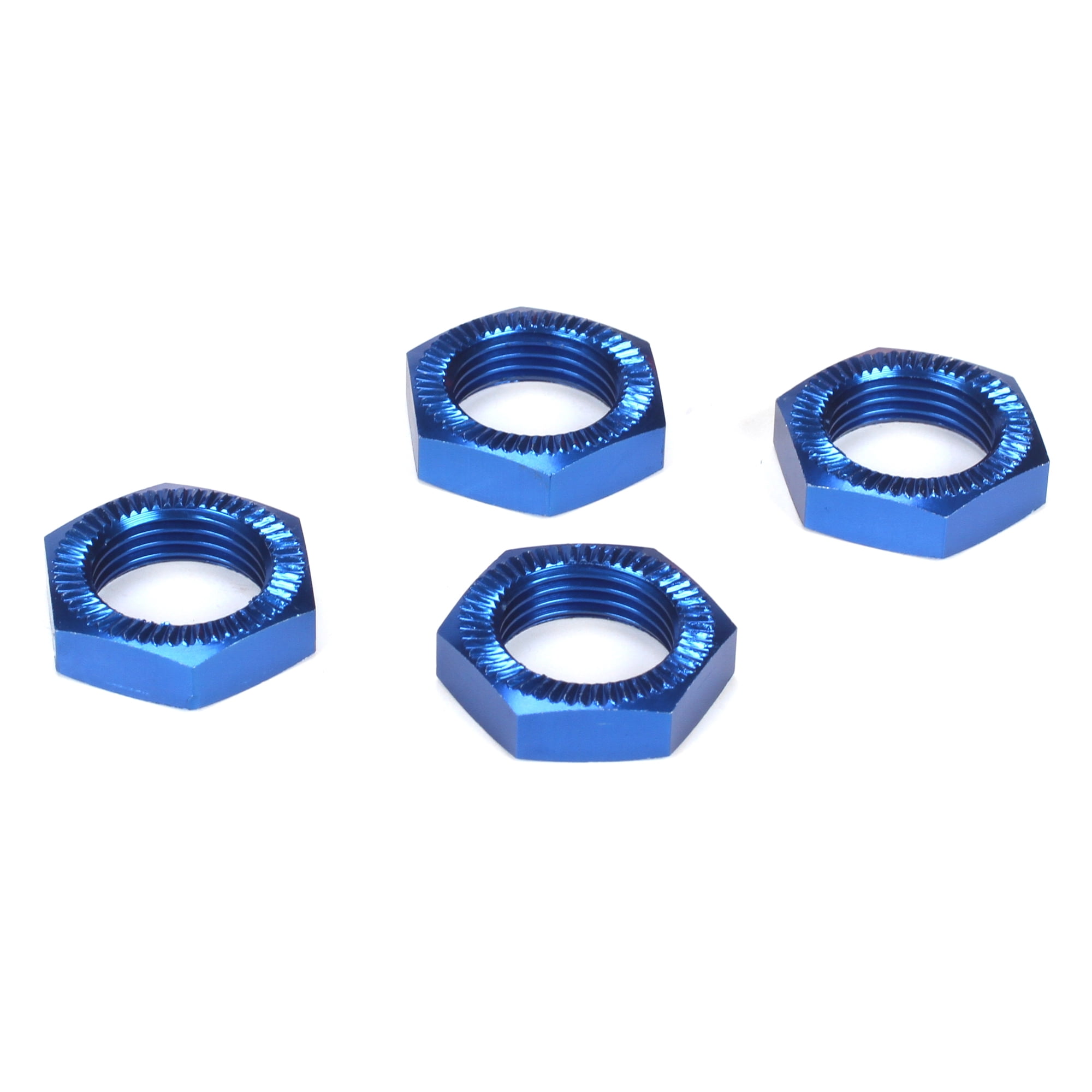 Losi Wheel Nuts Blue Anodized 4 5IVE-T MINI WRC LOSB3227 Gas Car/Truck ...