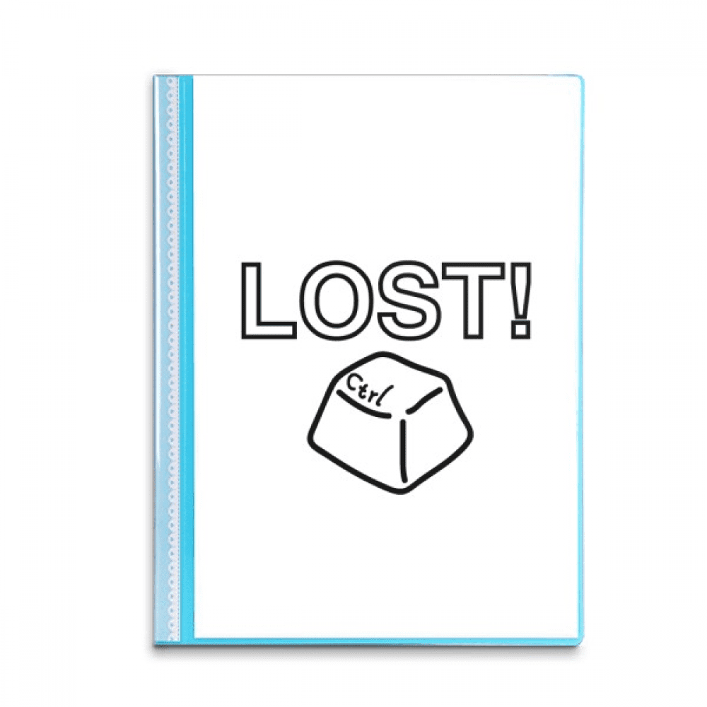 Loss Keyboard Control Effects Book Sheet Protectors Portfolio Binder ...