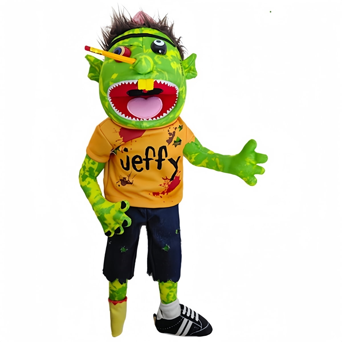 Loss of Jeff Hand Puppet Plush Toy Funny Puppets with Working Mouth ...