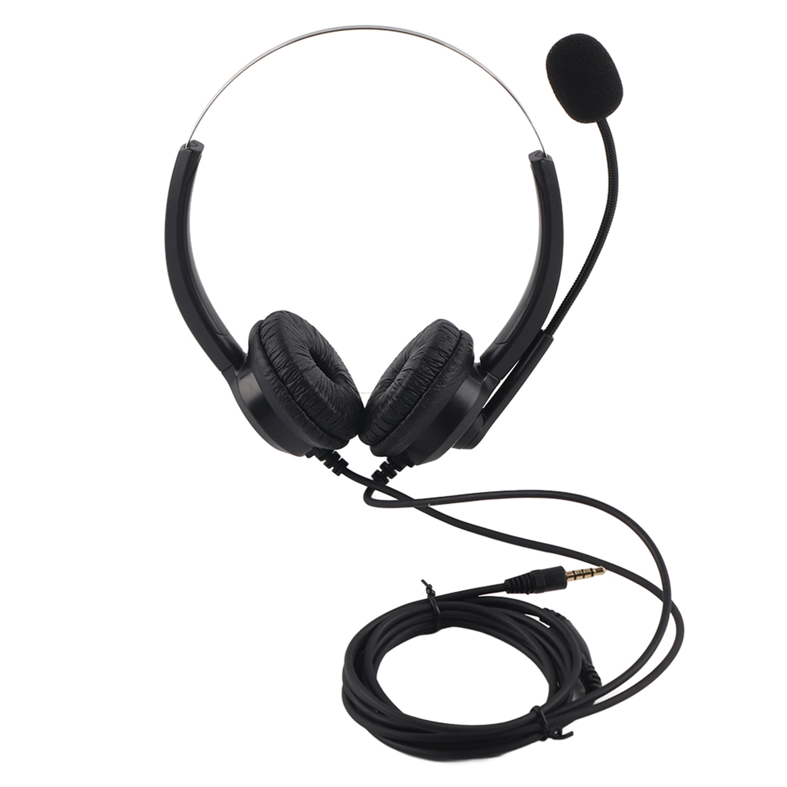 Lossless Sound Call Center Headphones 330° Rotary Earmuffs Call Center ...