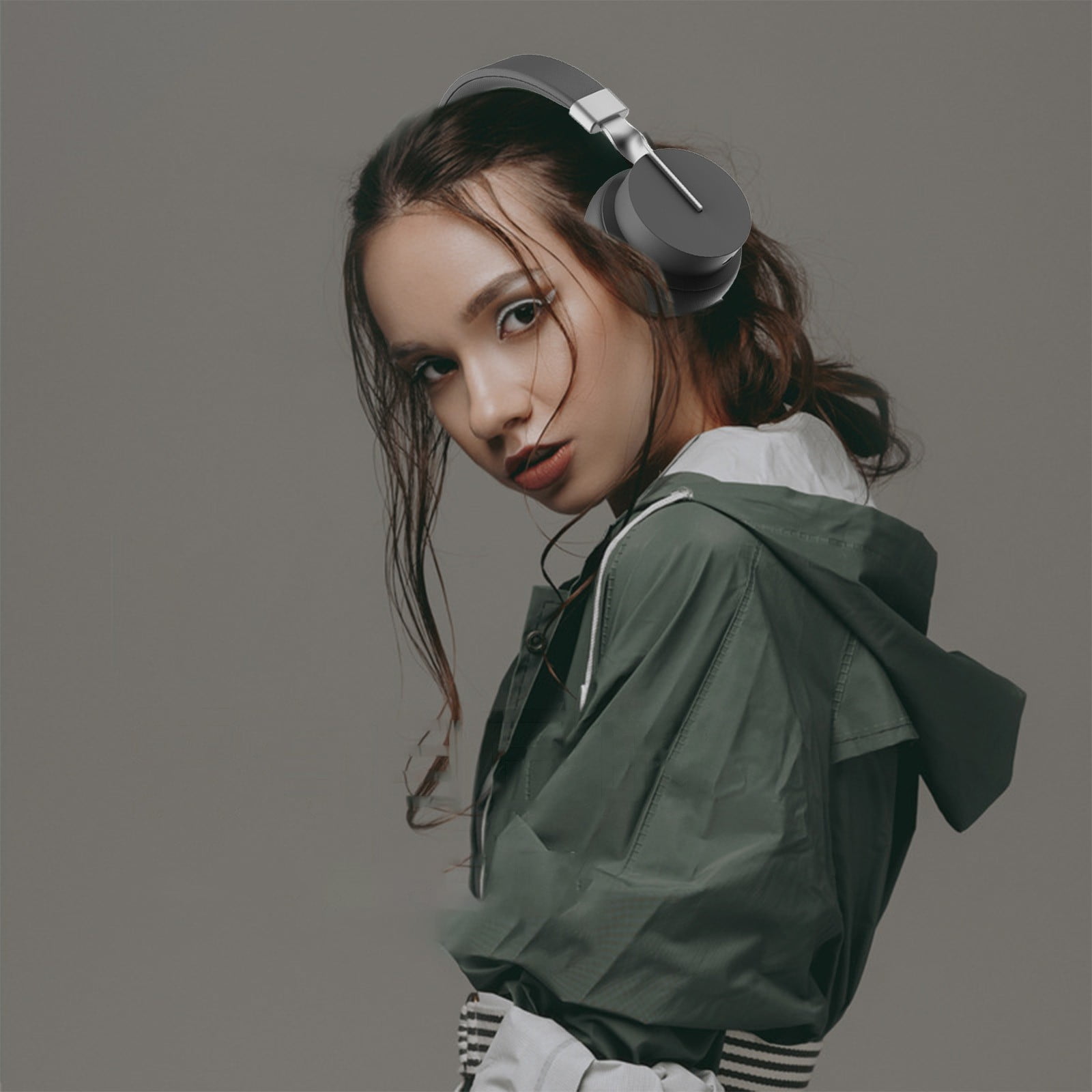 Lossless Sound Quality! Ergonomic Over-Ear Bluetooth Headset Talking ...