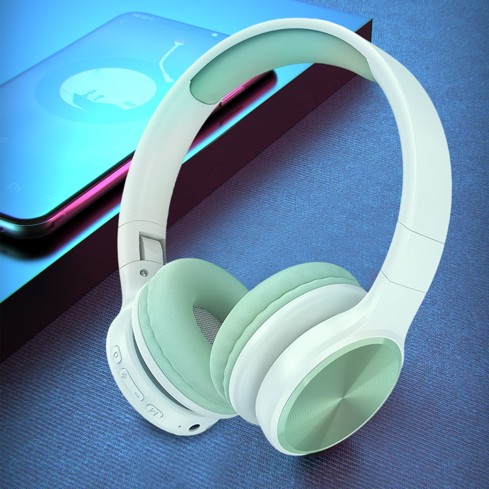 Lossless sound quality! Ergonomic Over-Ear Bluetooth Headset Around-Ear ...