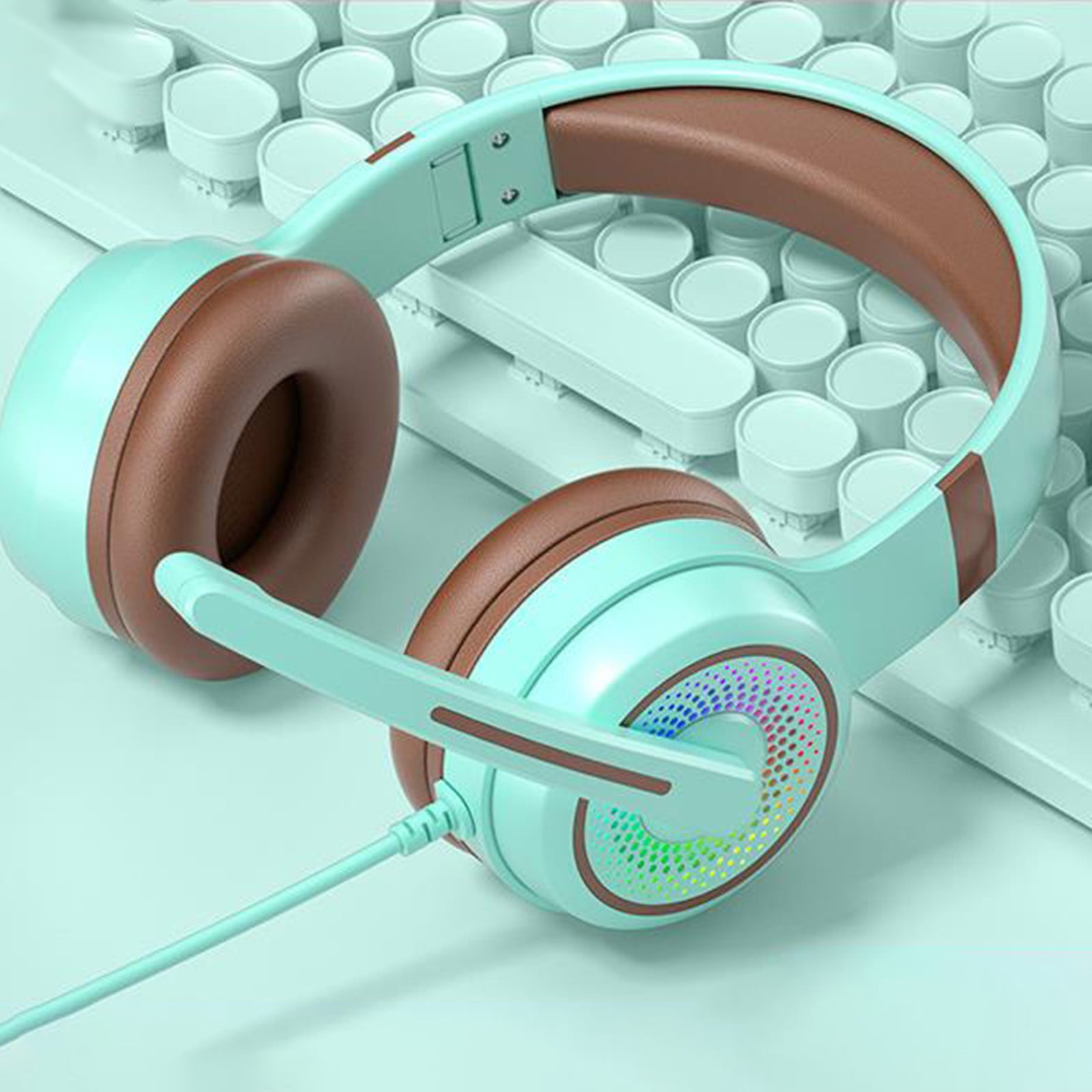 Lossless sound quality! Ergonomic Over-Ear Bluetooth Headset Gaming ...
