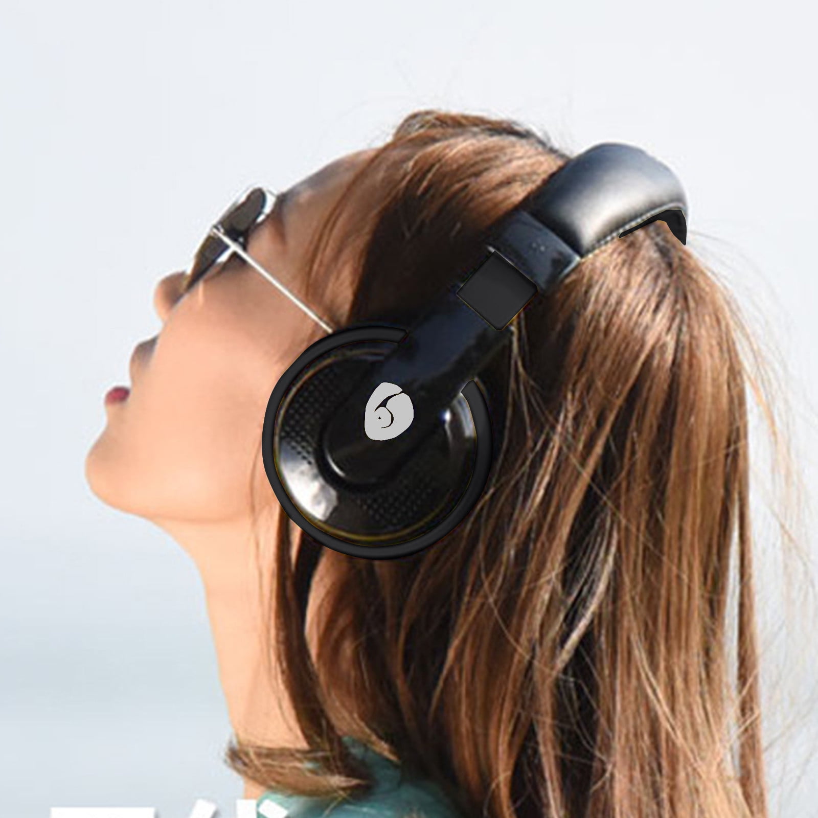 Lossless sound quality! Ergonomic Over-Ear Bluetooth Headset Mic Games ...