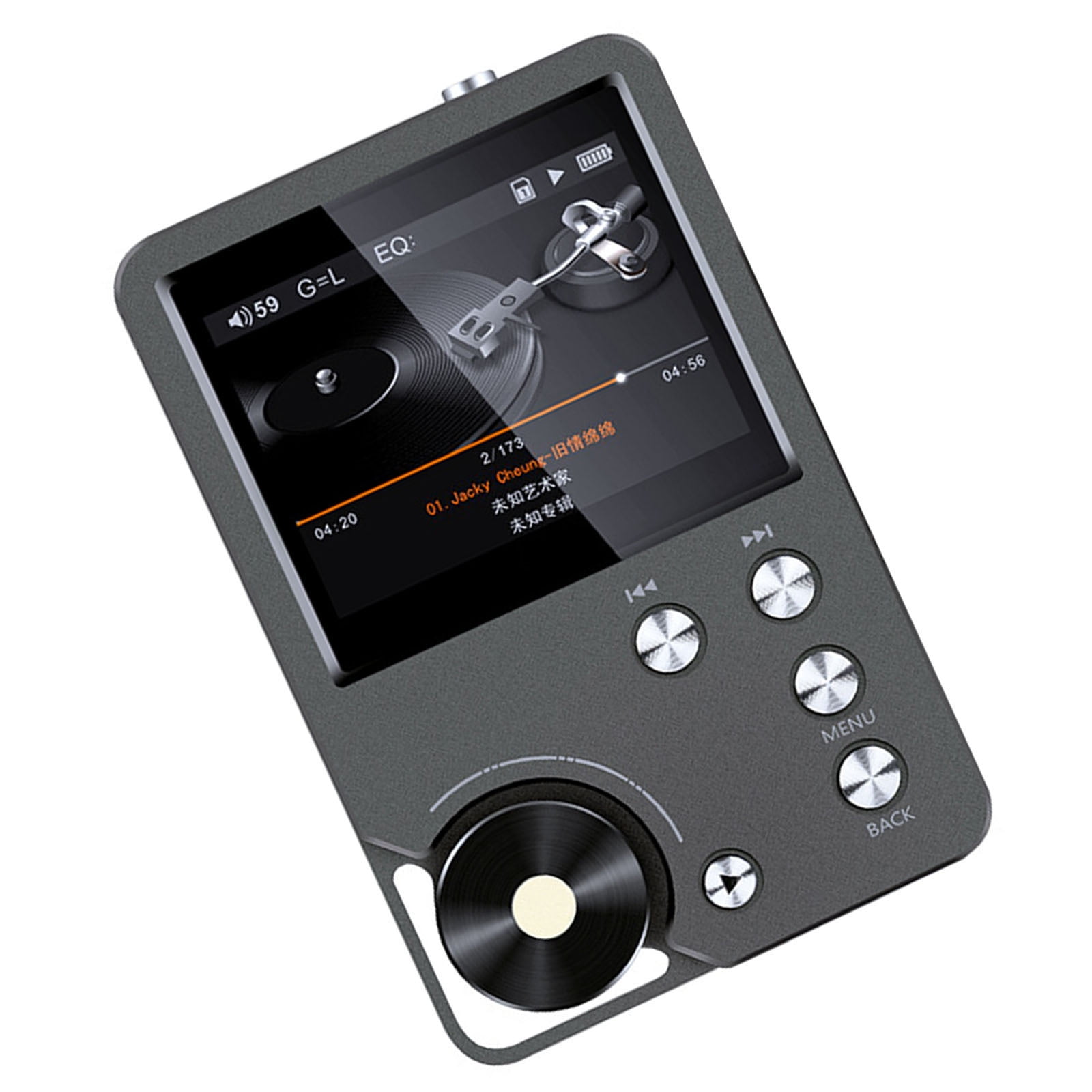 Losslessly Music MP3 Player 25Hour Runtimes Color Display with Wheel ...