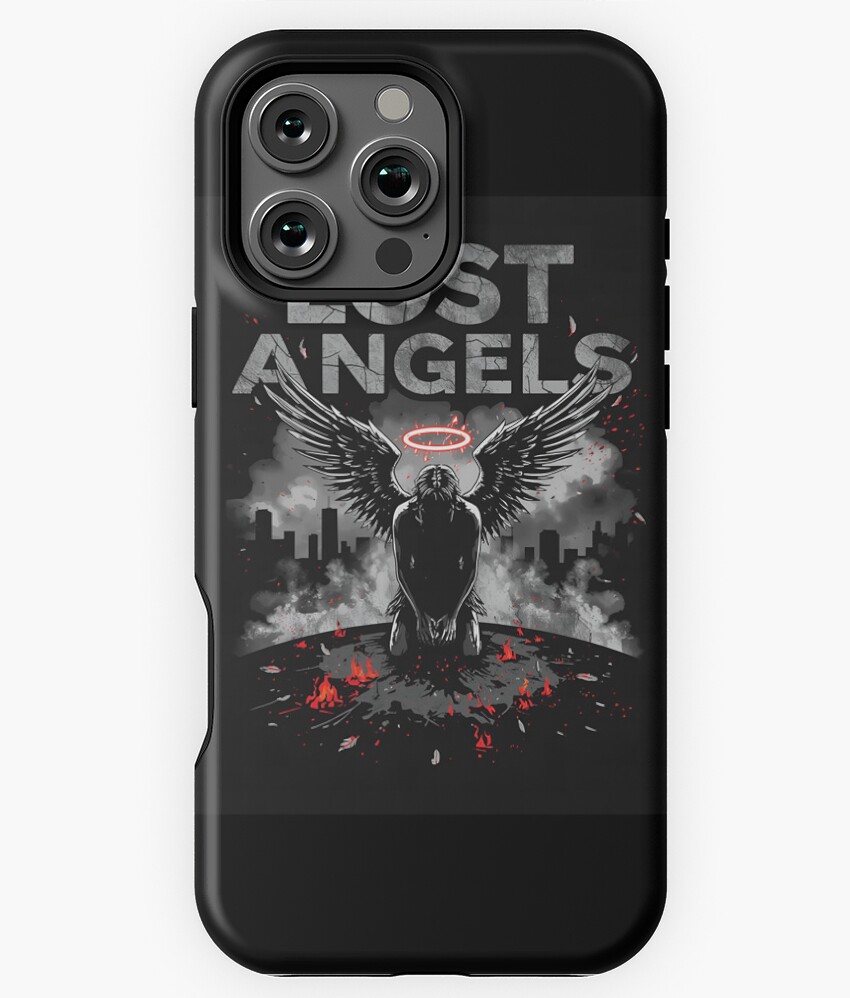 Lost Angels Fallen Angel Gothic N3511 Phone Case for iPhone 17 16 15 14 ...