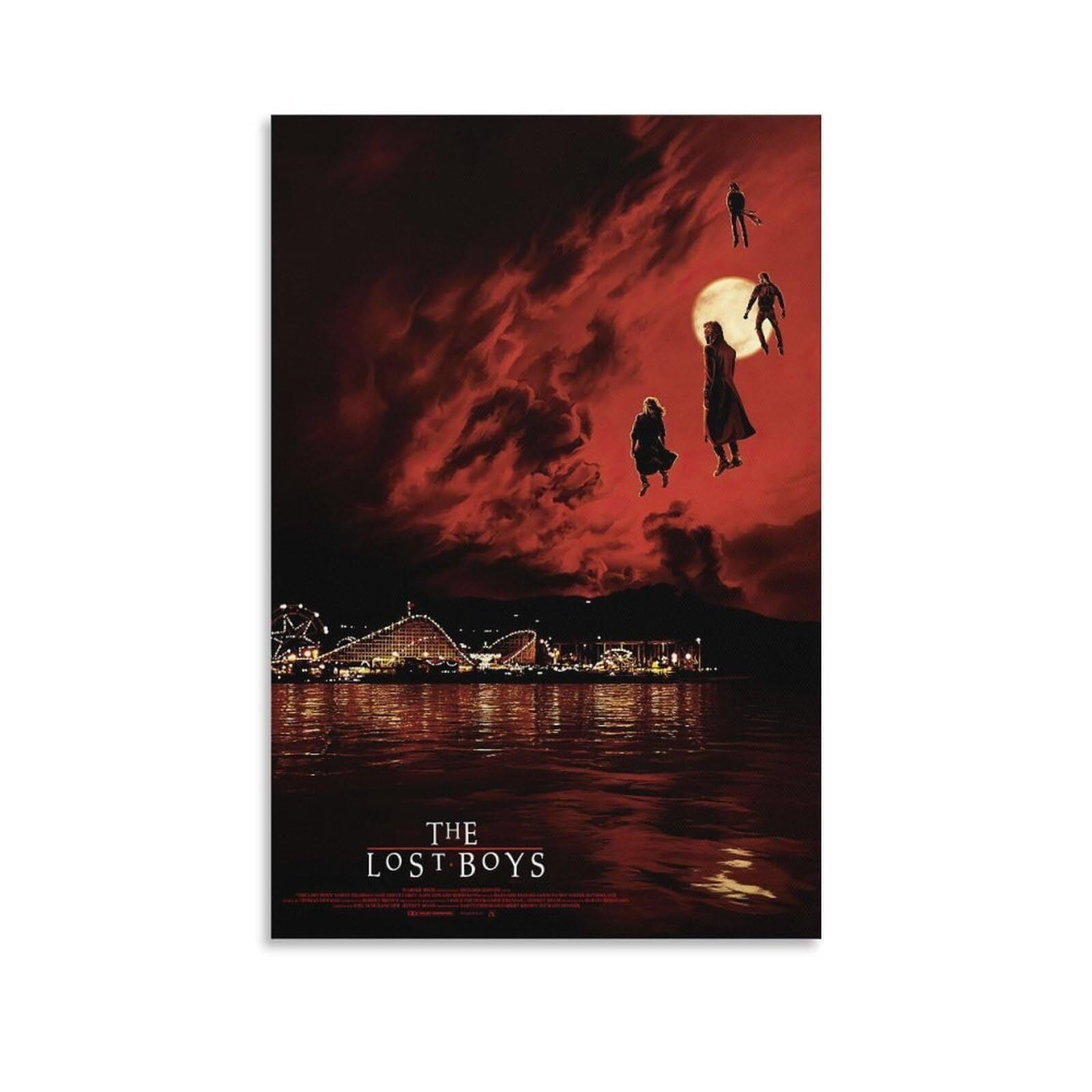 The Lost Boys 1987 Horror Movie Poster Vintage Aesthetic Posters Cool ...