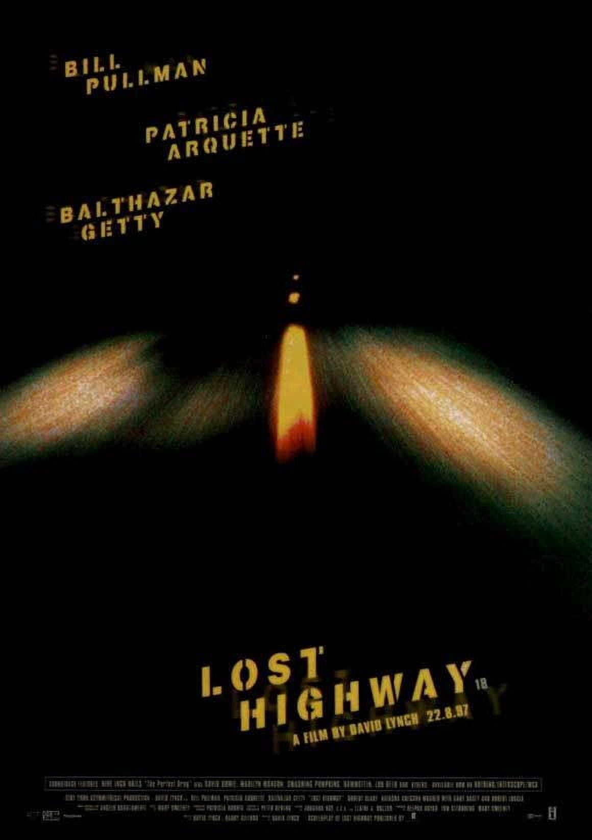 Lost Highway POSTER (11x17) (1997) (Style D) - Walmart.com