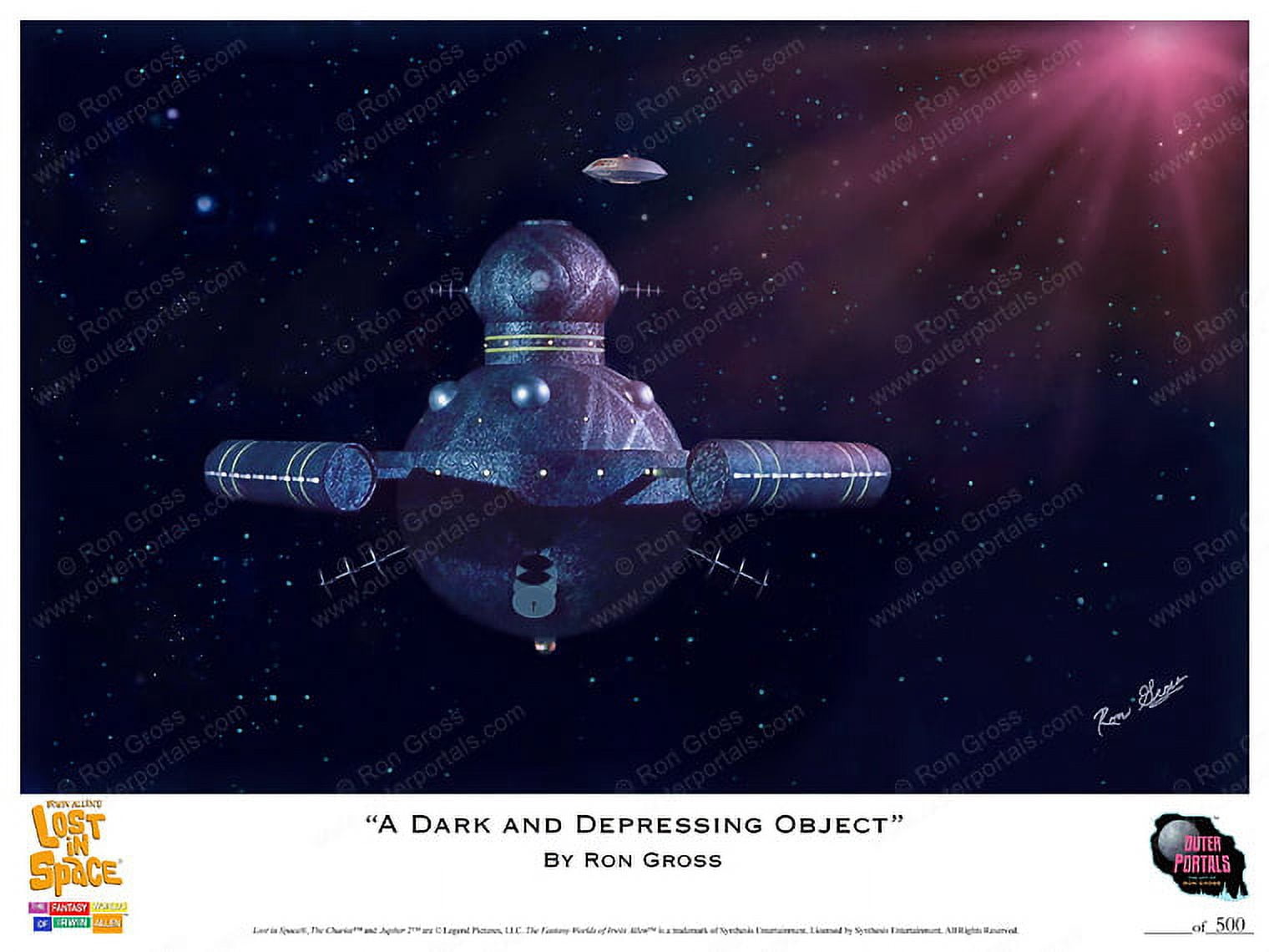 Lost In Space - “ A Dark and Depressing Object ” - Print 12 X 16 ...