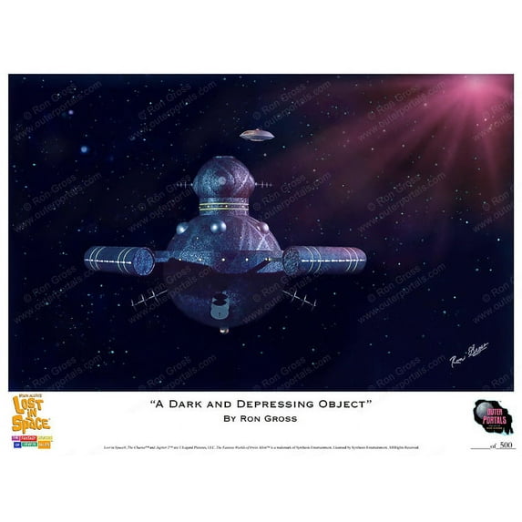 Lost In Space - “ A Dark and Depressing Object ” - Print 12 X 16 ...