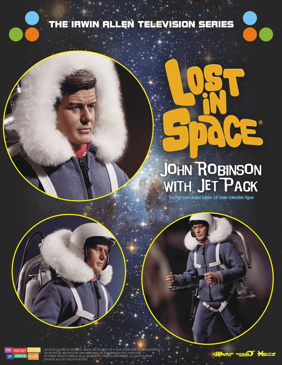 Lost In Space John Robinson with Jet Pack - 1/6th Action Figure ...