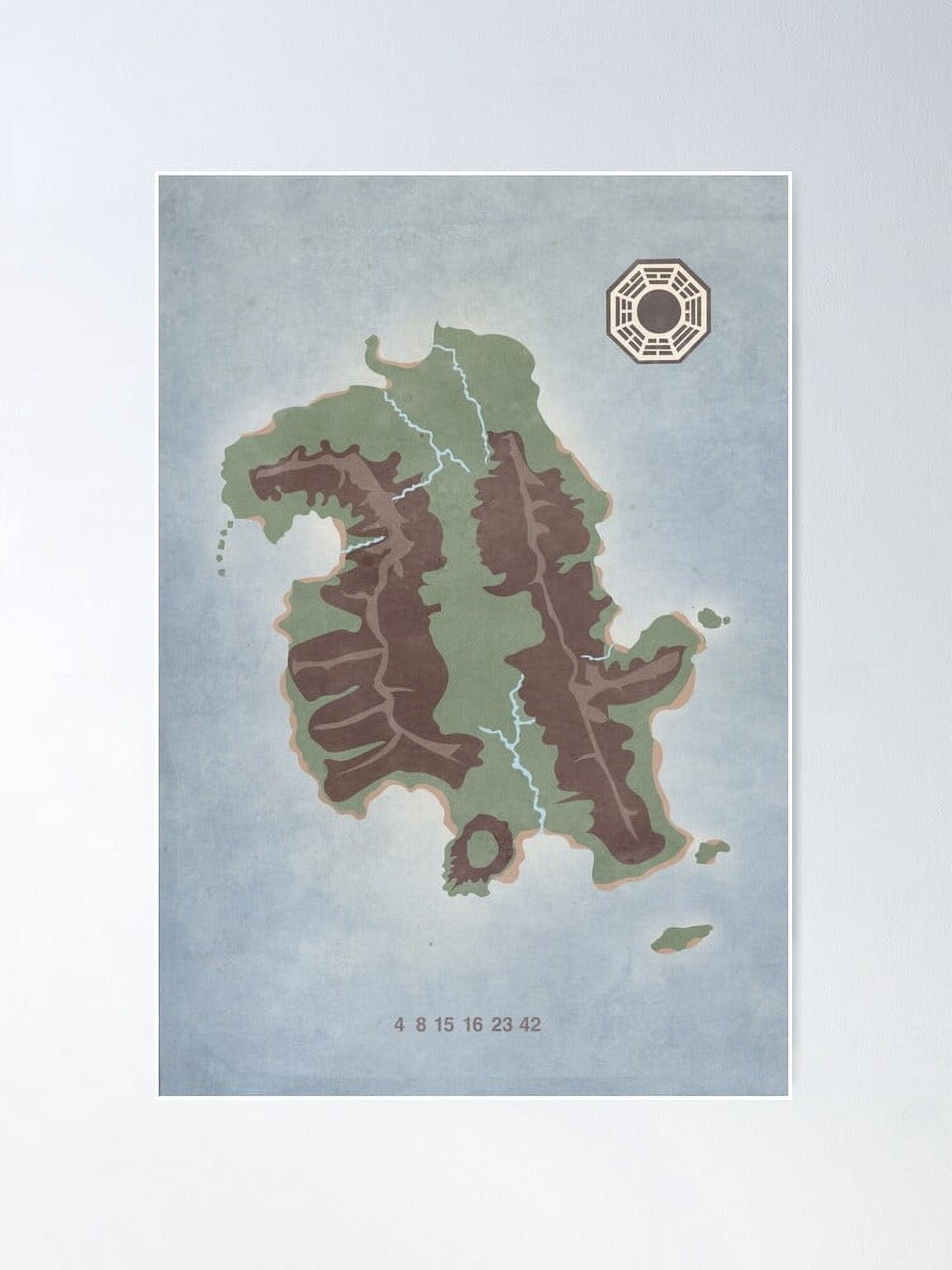 Lost Island Dharma Poster - Walmart.com