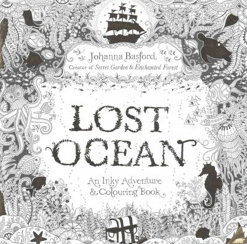 Lost Ocean Johanna Basford (Paperback) - Walmart.com