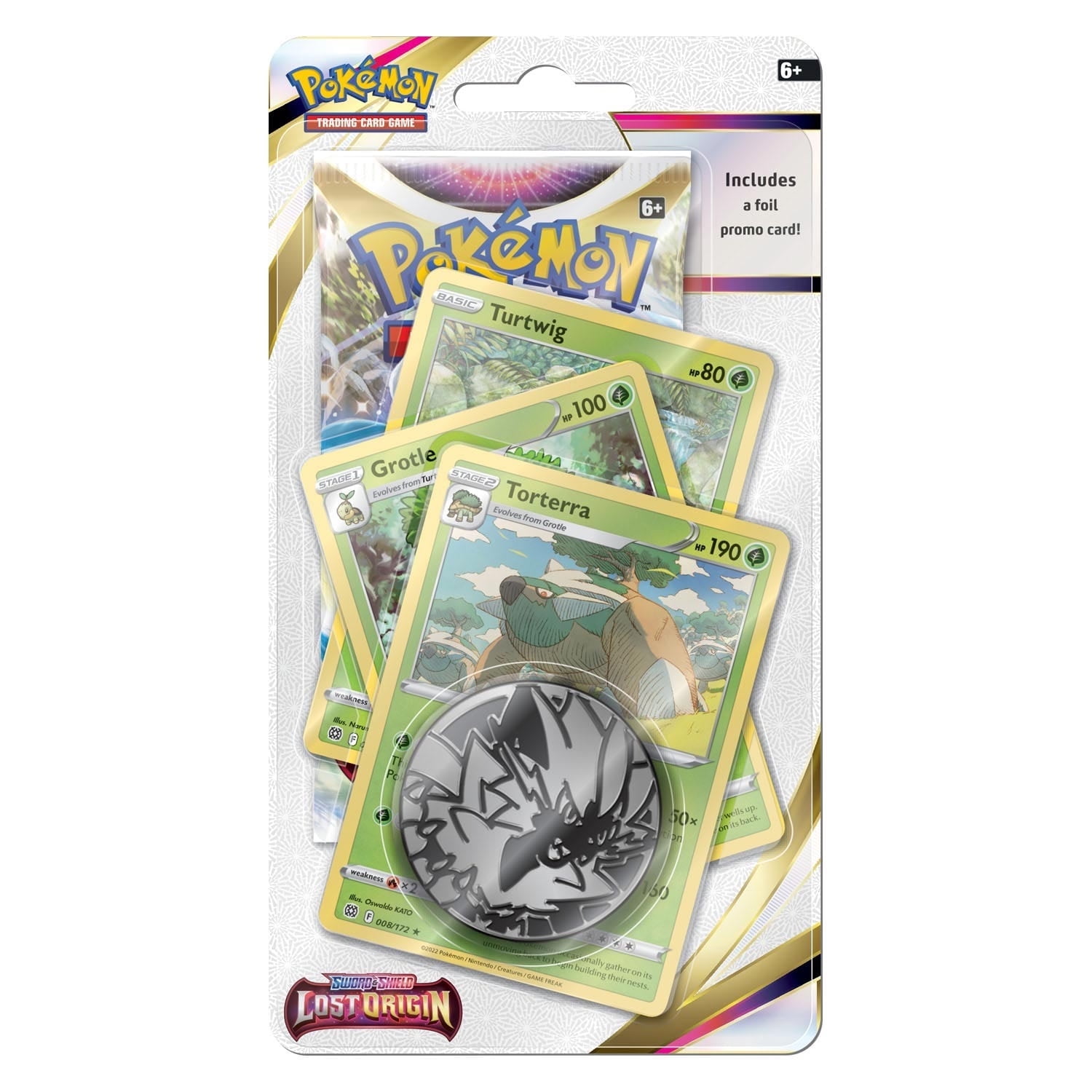 Lost Origin Premium Checklane Blister Booster Pack - Torterra - Walmart.com