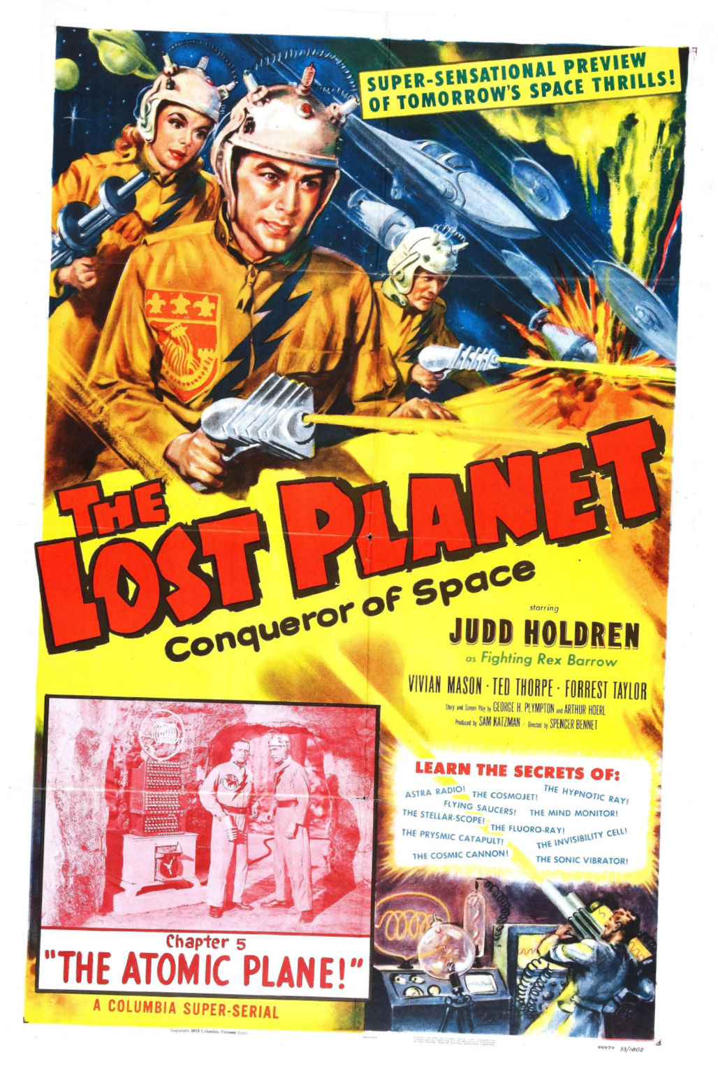 Lost Planet The Movie poster 12x16 Print on Metal Sign 12in x 16in ...
