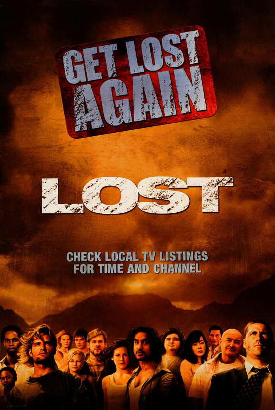 Lost (TV) - movie POSTER (Style Y) (11" x 17") (2004) - Walmart.com