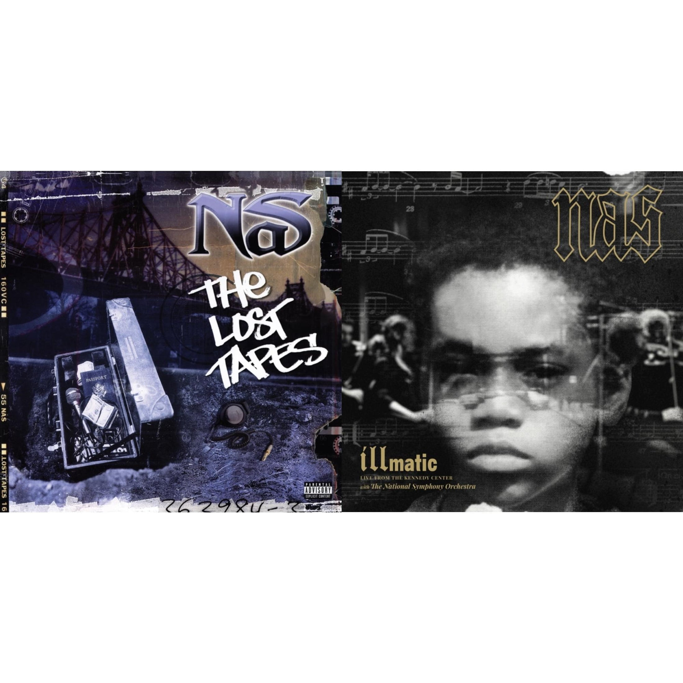 Lost Tapes (X) (2LP) & Illmatic: Live From The Kennedy Center (Limited ...