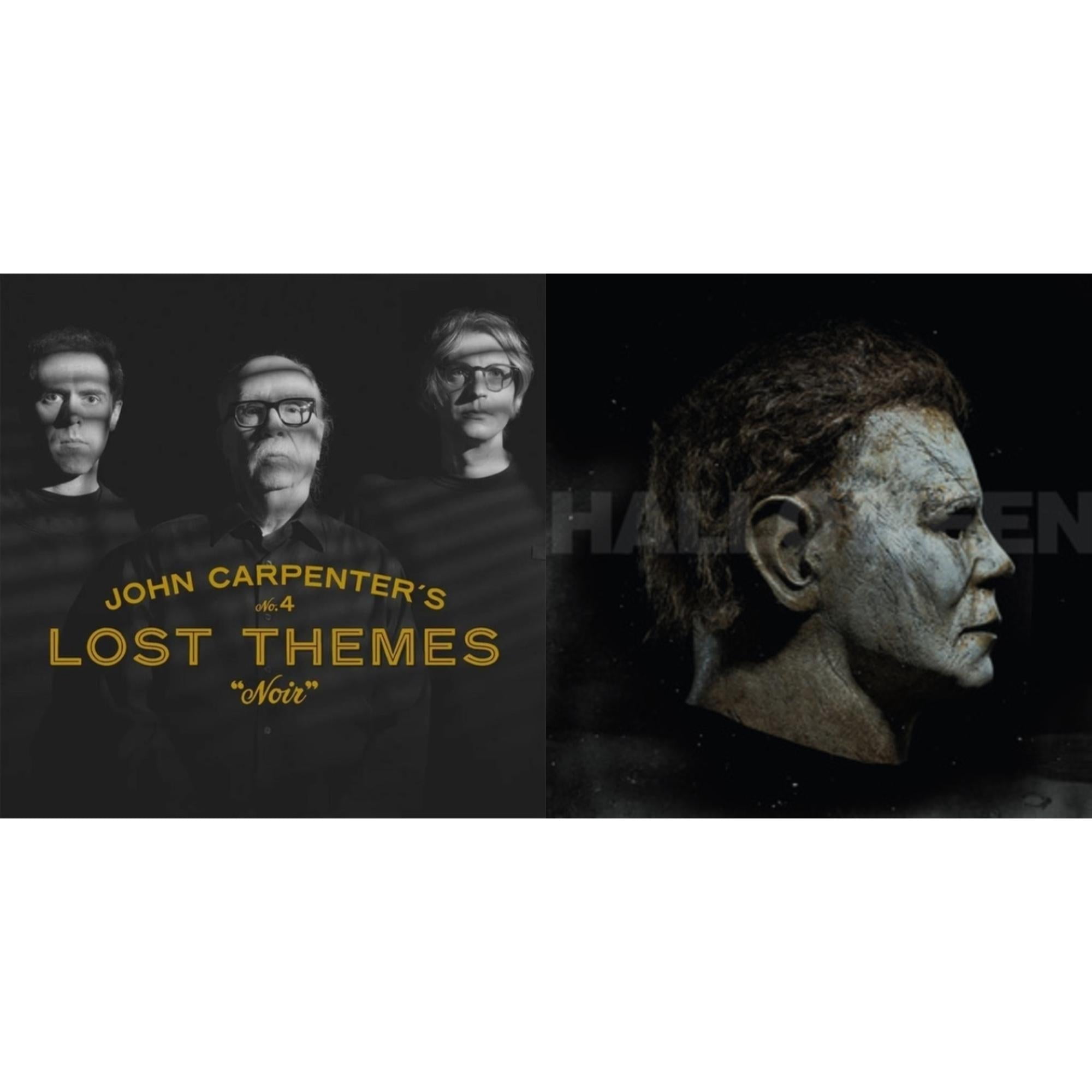 Lost Themes Iv: Noir (Tan & Black Marble LP Vinyl/7Inch) & Halloween ...