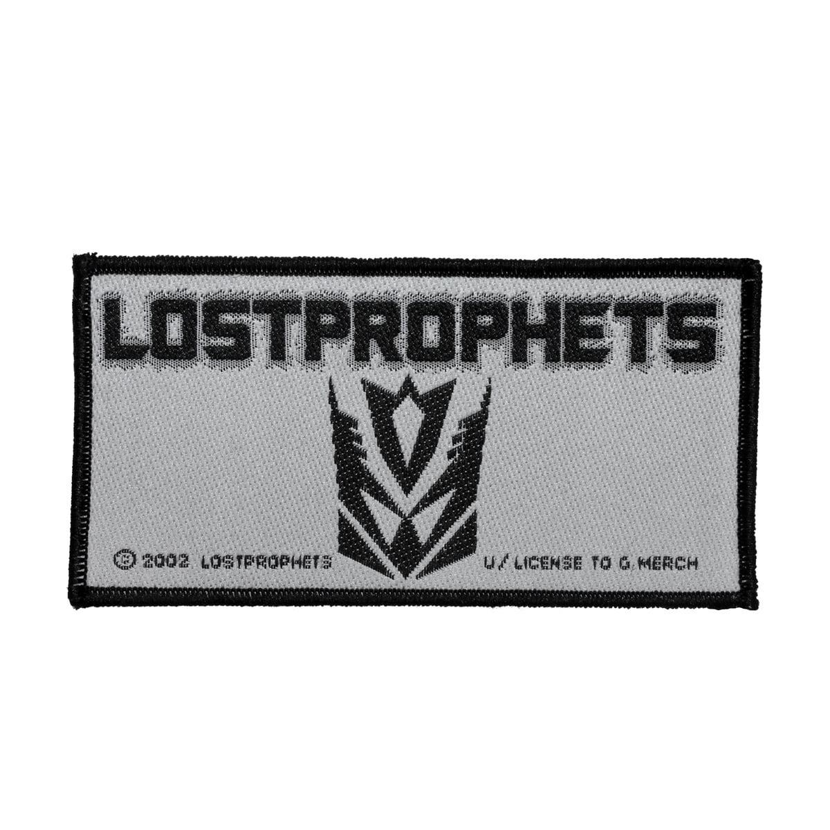 Lostprophets Transformers Logo Patch Alternative Rock Band Woven Sew On ...