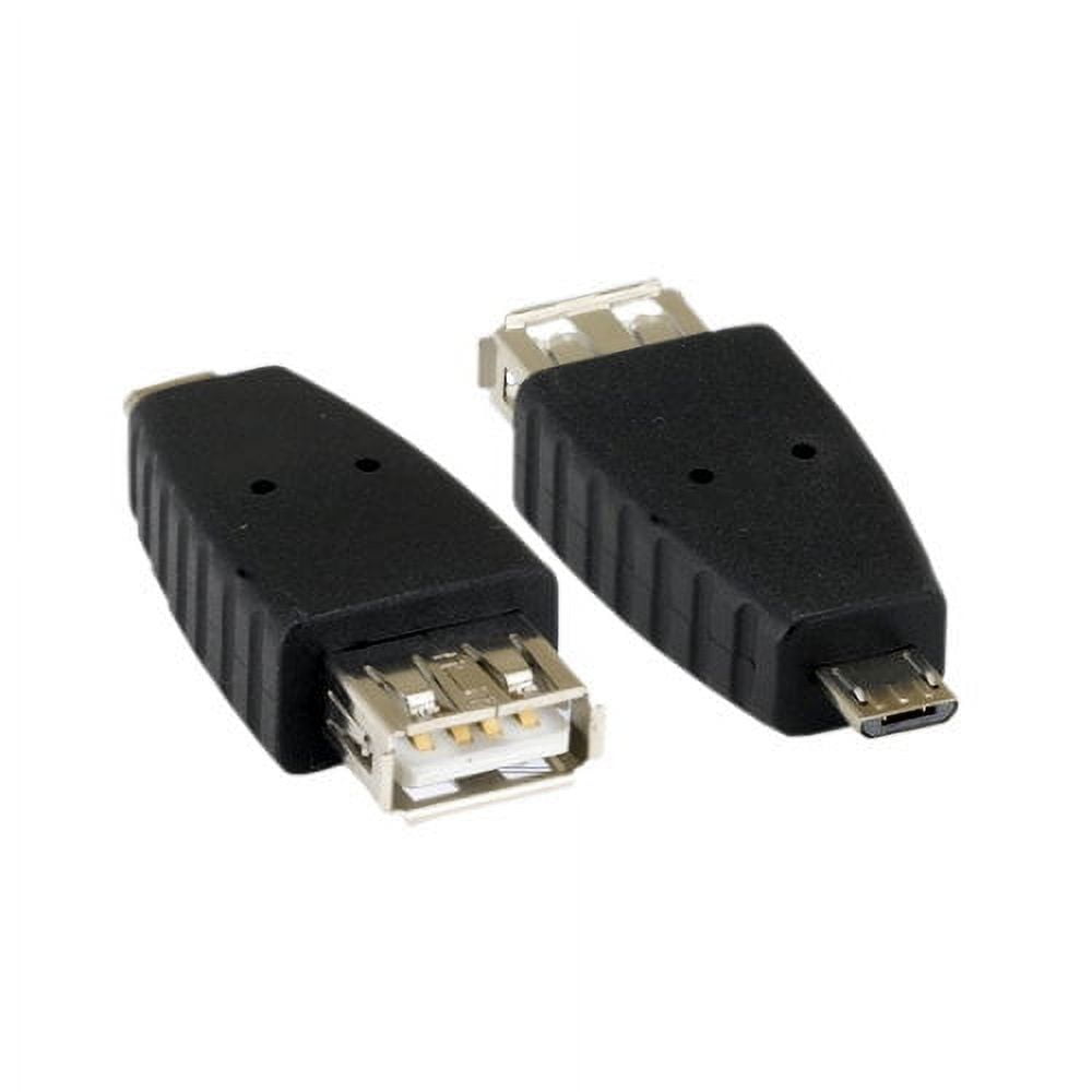 Lot of 10pc Kentek USB 2.0 Type A Female to Micro B 5 Pin Male F/M ...