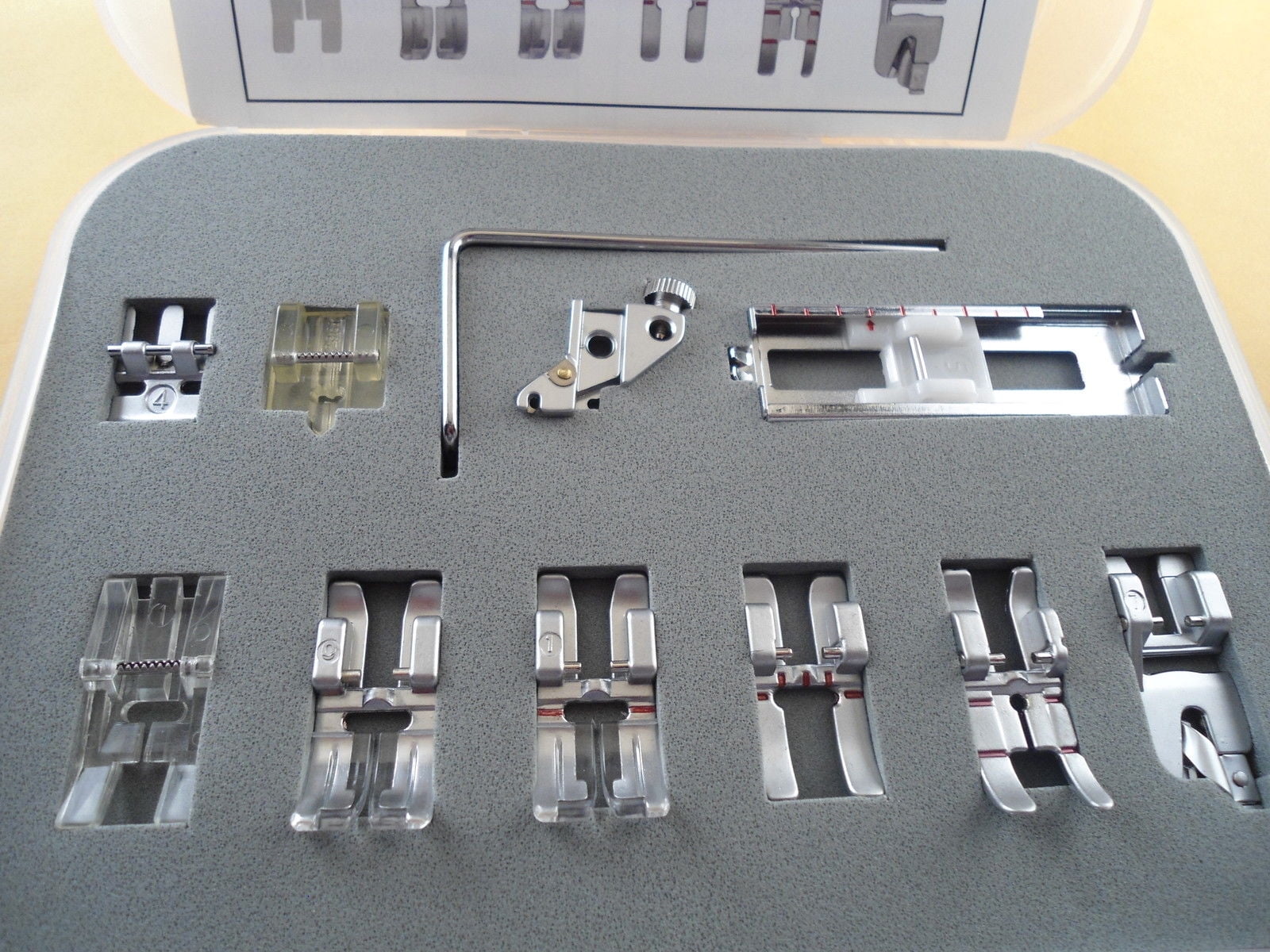 Lot 11 SEWING presser foot/ Feet KITS for Pfaff domestic sewing machine ...