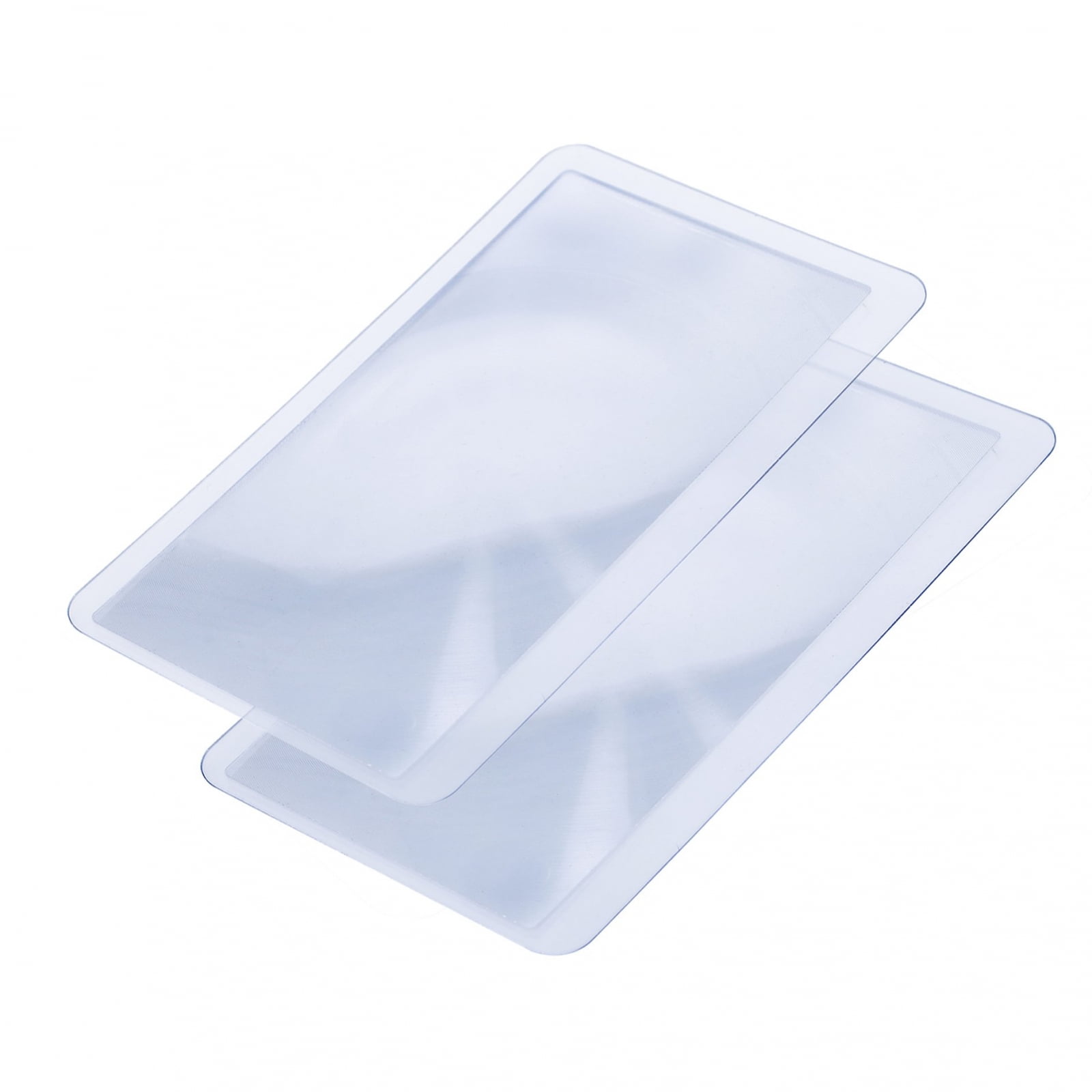 Lot 2 Magnifying Credit Card Pocket Wallet Magnifier - Walmart.com