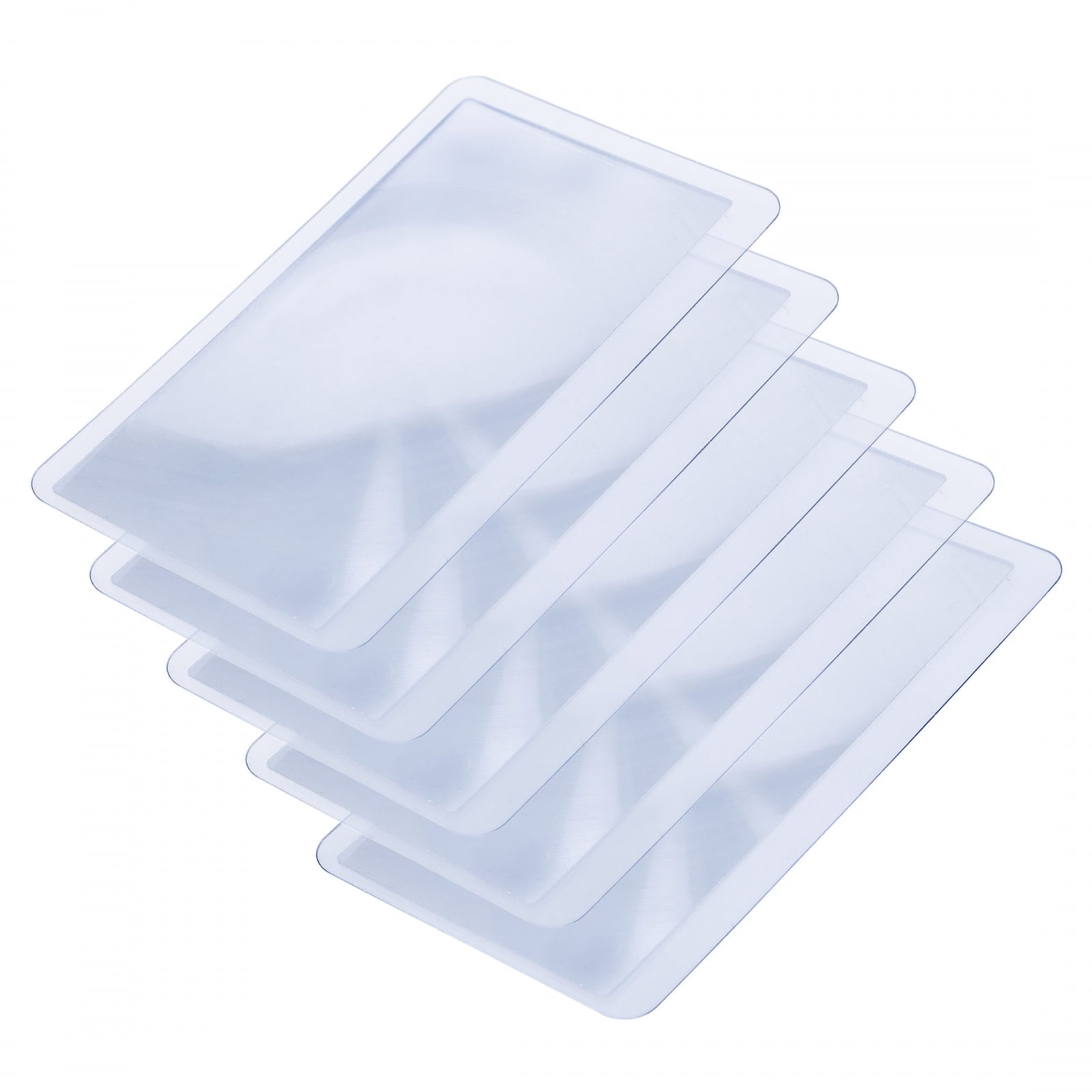 Lot of 5, 2x Magnification Credit Card Shaped Pocket Wallet & Purse ...