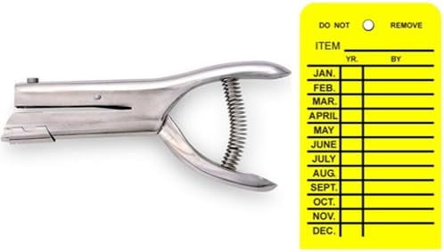 (Lot of 50) - Inspection Tags with Heavy Duty Hole Punch (Hole Size is ...