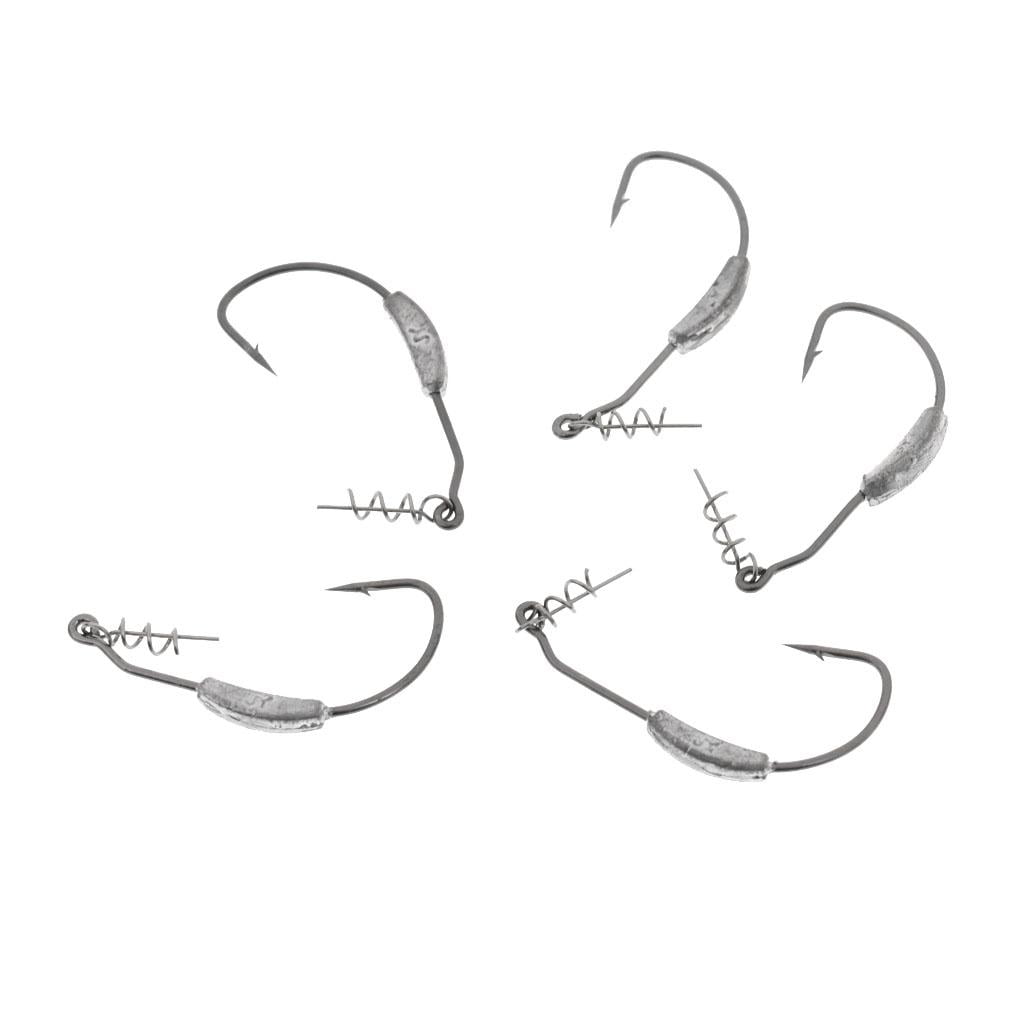 Lot 5Pcs Light Weighted Hook 2g Fishing Hooks Fishhook - Walmart.com