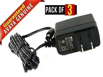 Lot OF 3 OEM Avaya E129 Desk phone Power Adapter SIP 5V AC 700507152 ...