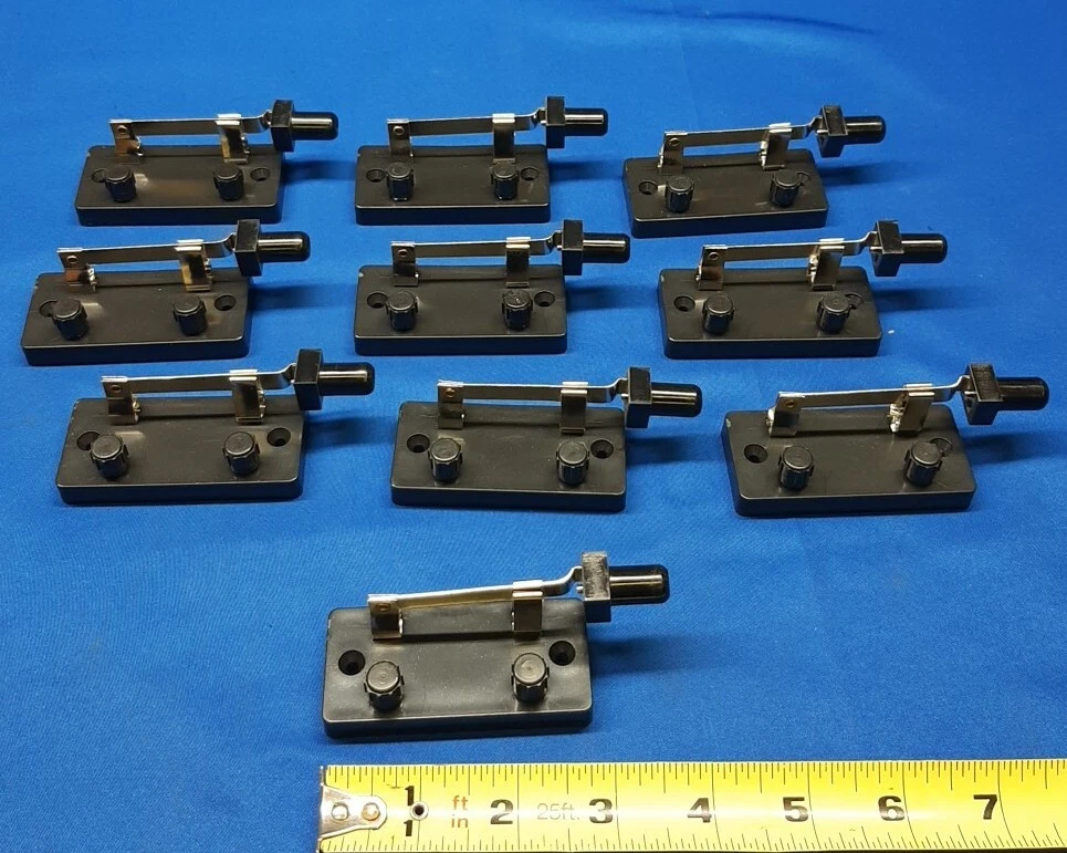 Lot Of 10 New Carolina Scientific Knife Switches Single Pole Single ...