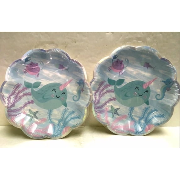 Lot Of 2 Paper Plates Pack Of 8 Count Each ~ 7 Inch~ Nip Talking Tables ...