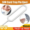 Lot Sim Card Tray Ejector Eject Pin Open Key Removal Needle Tool for ...