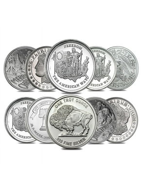 Silver Rounds in Silver Bullion - Walmart.com