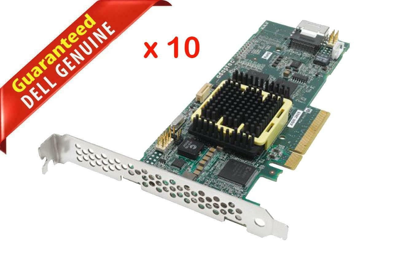 Lot of 10 Adaptec Raid Controller Card 4-PORT 128MB SAS-SATA PCI-E x8 ASR-2405 - Walmart.com