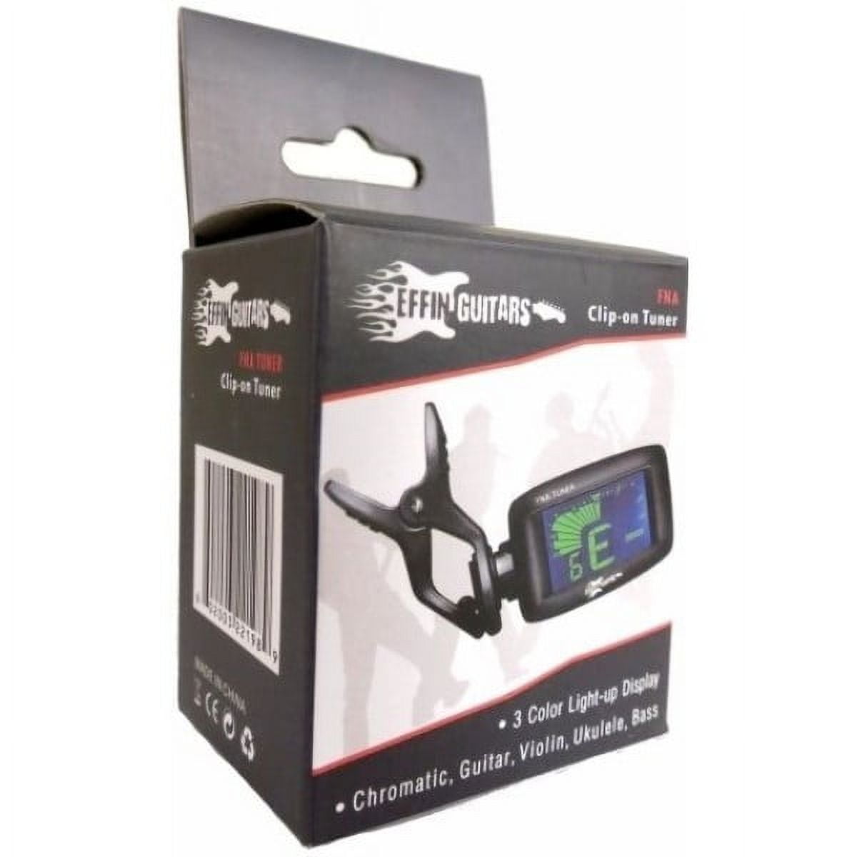 Lot of 10 Effin Guitars Clip On Chromatic Tuner for Guitar, Bass ...