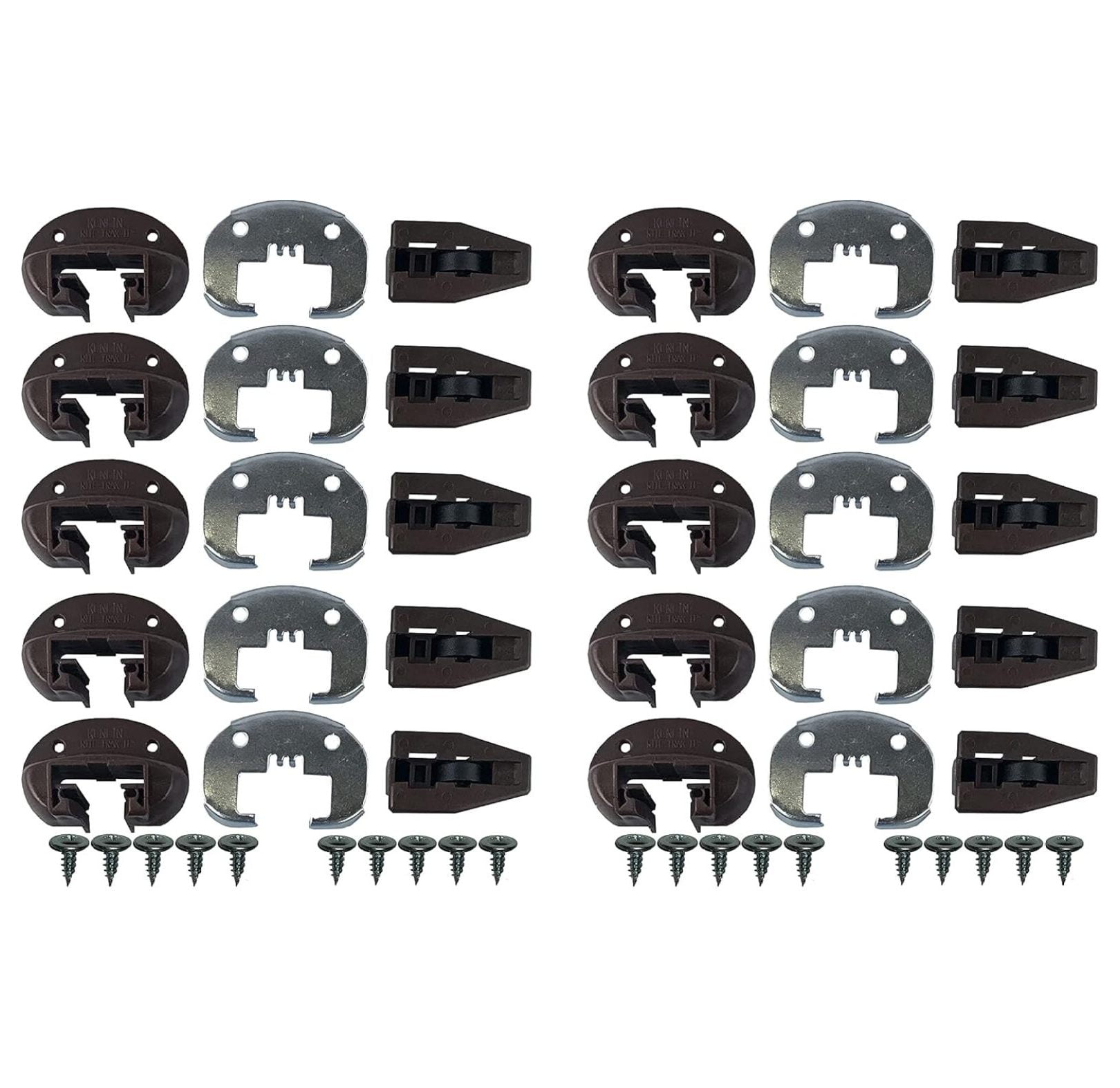 Lot of 10 Sets of Improved Rite-Trak II Model #168(Drawer Stop with ...